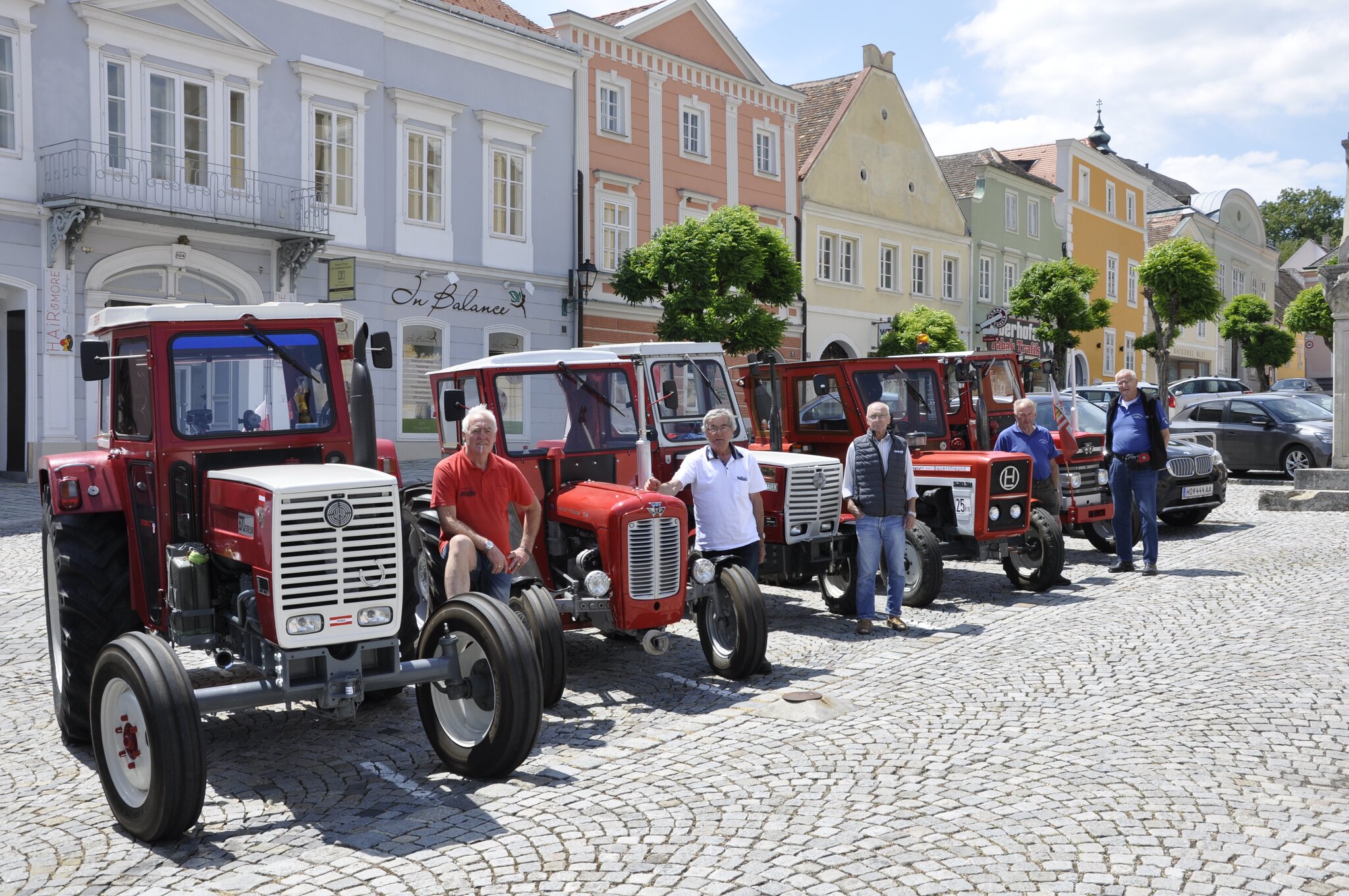 Rundfahrt: Mit dem Traktor 1992 Kilometer durch Österreich - Schärding