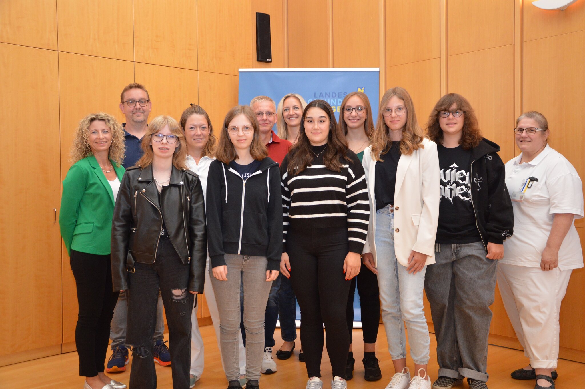 Landesklinikum Waidhofen: Schüler absolvieren Ferialpraktikum in zwei Gruppen - Waidhofen/Thaya