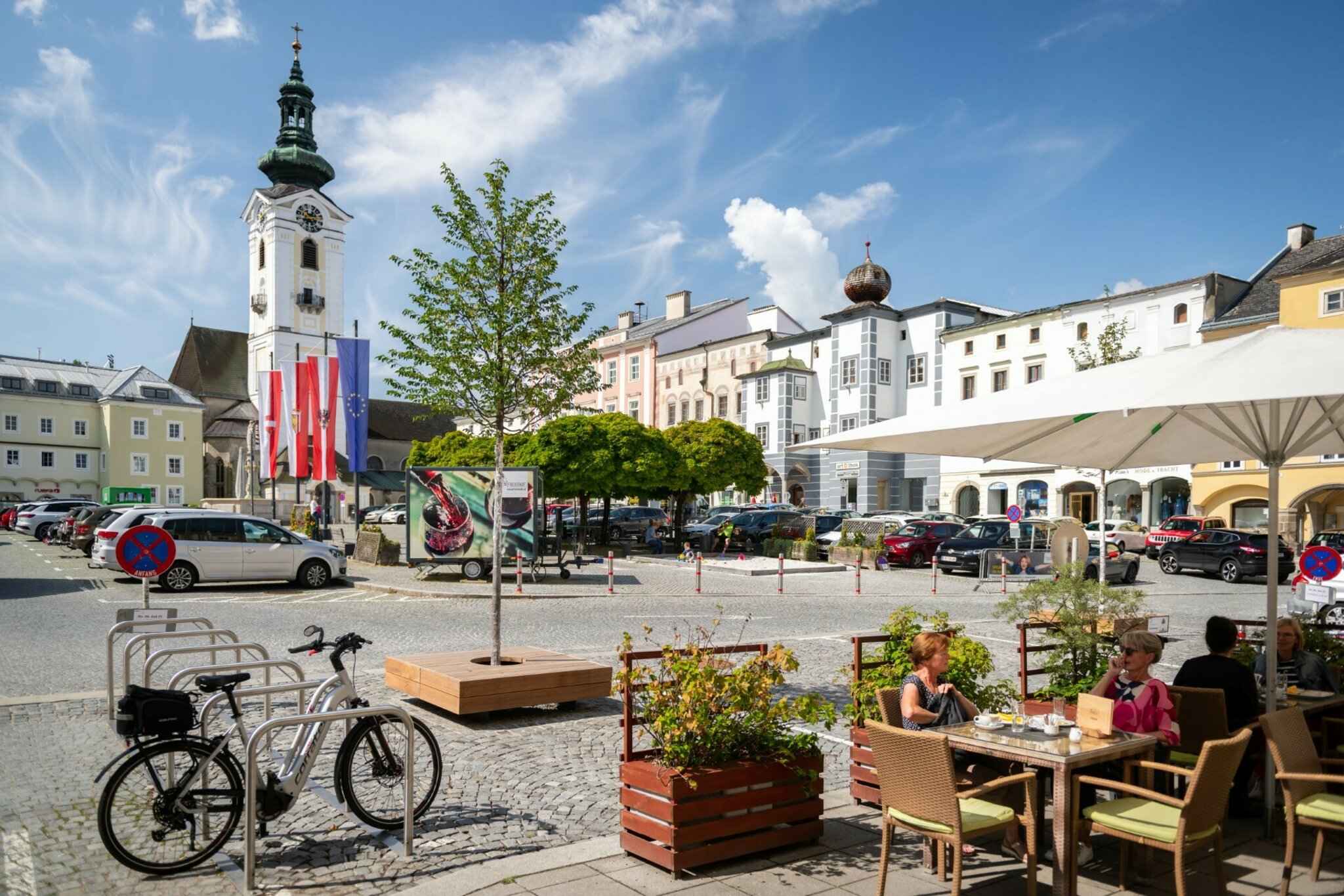 Jetzt abstimmen: Freistädter Hauptplatz im Finale um den Adapterra ...