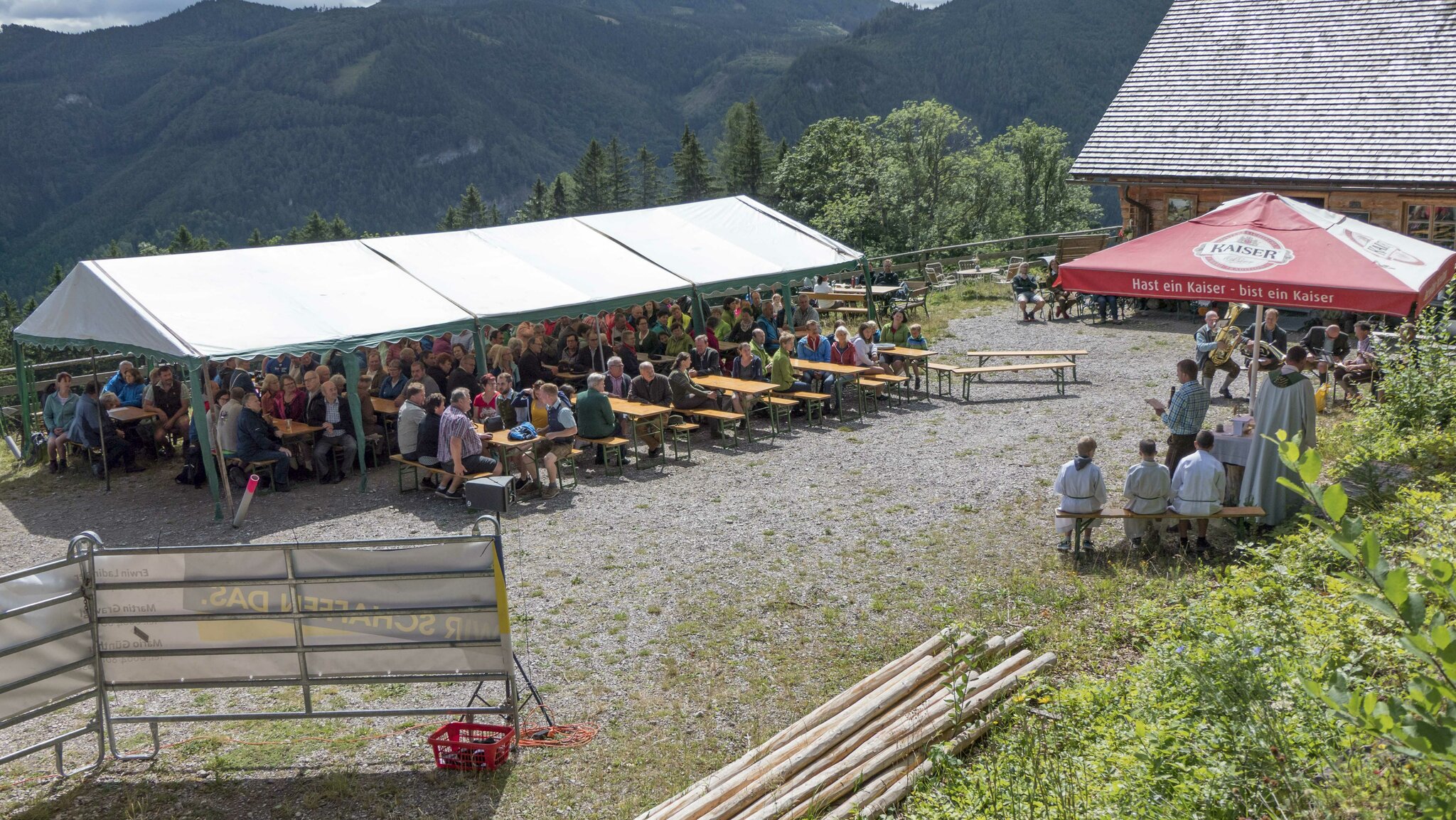 Schwarzenbach an der Pielach: Geißenbergmesse 30.7.2023 - Pielachtal