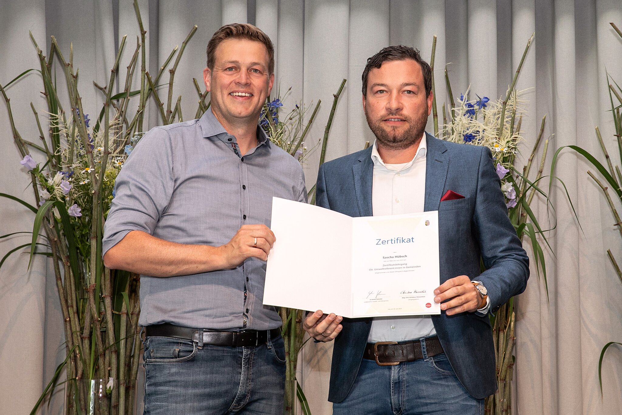 Riedau: Sascha Hübsch ließ sich zum Umweltreferenten ausbilden - Schärding