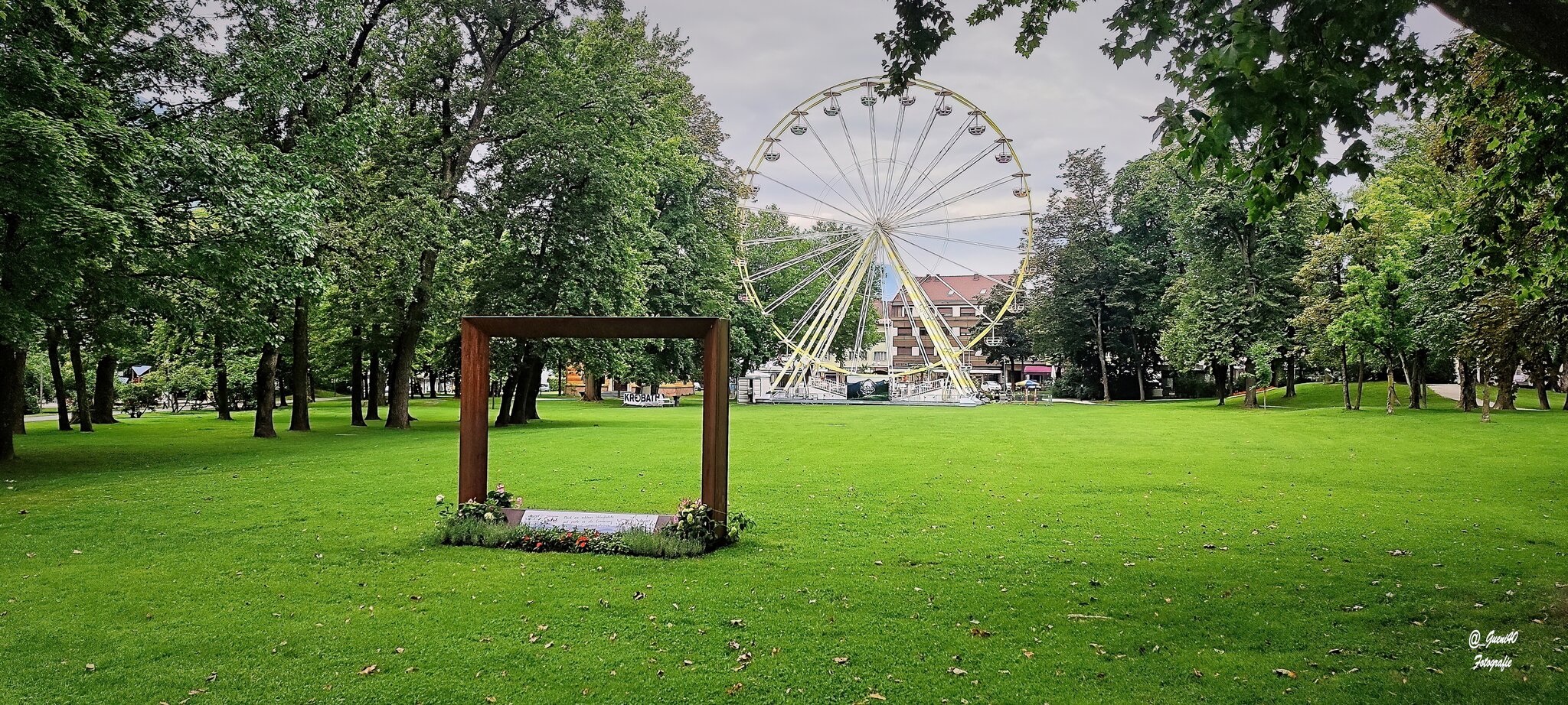 durch unsere schöne Natur.........: Das Riesenrad in unseren schönen ...