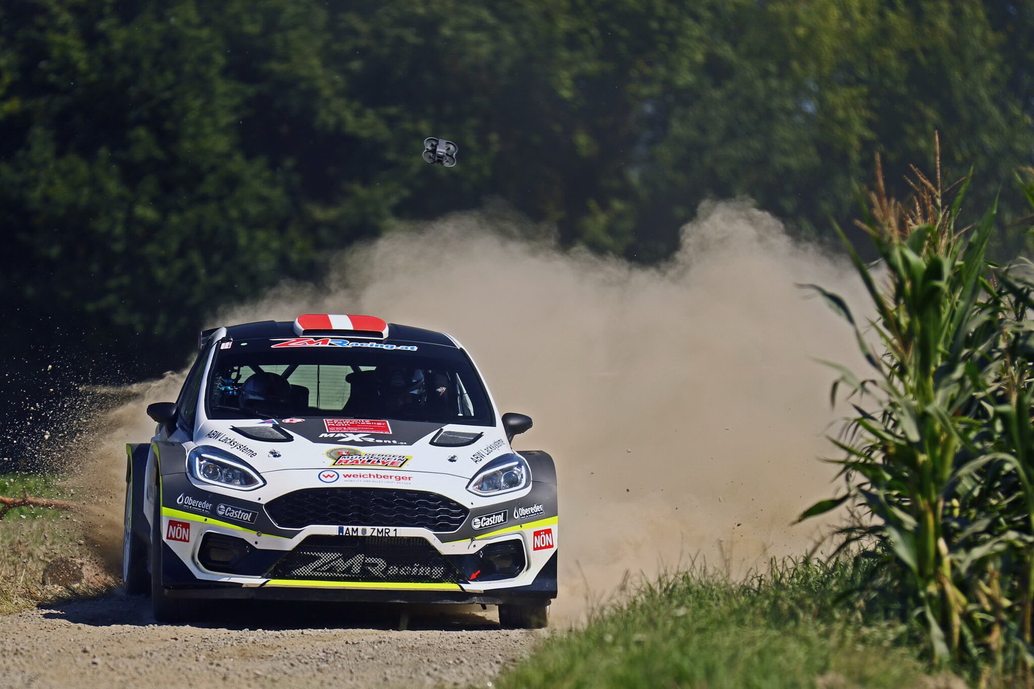 Perger Mühlstein Rallye: Christoph Zellhofer holt Platz 3 - Amstetten