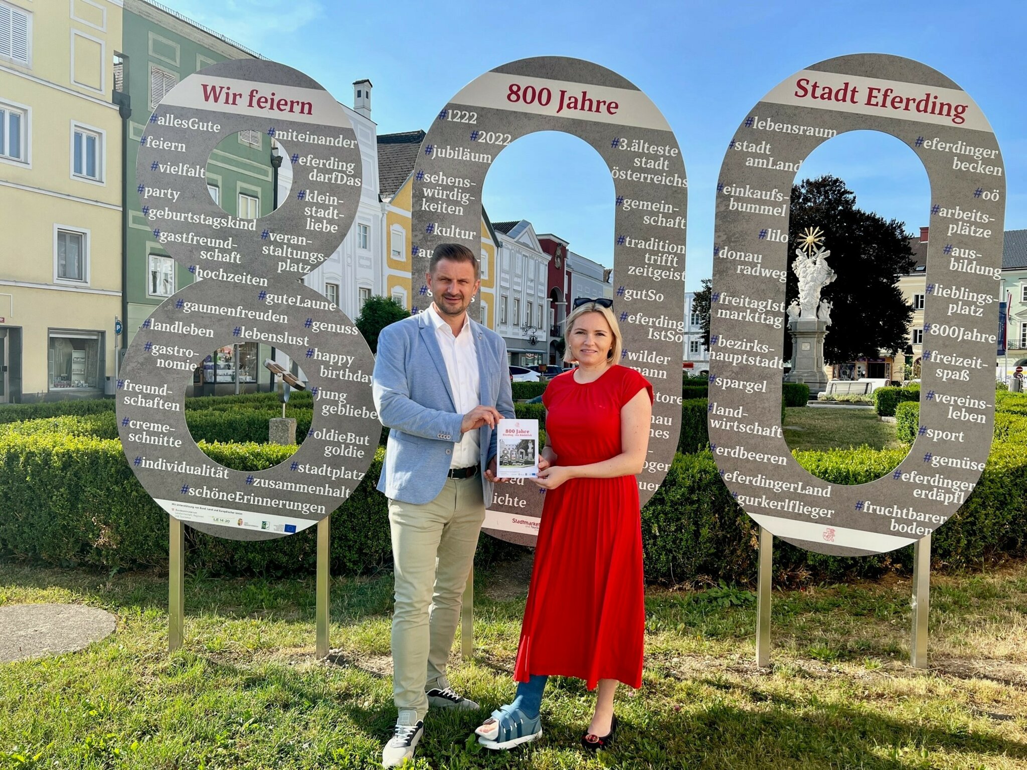 Gemeindechronik Eferding: Broschüre „800 Jahre Eferding - ein Rückblick" - Grieskirchen & Eferding