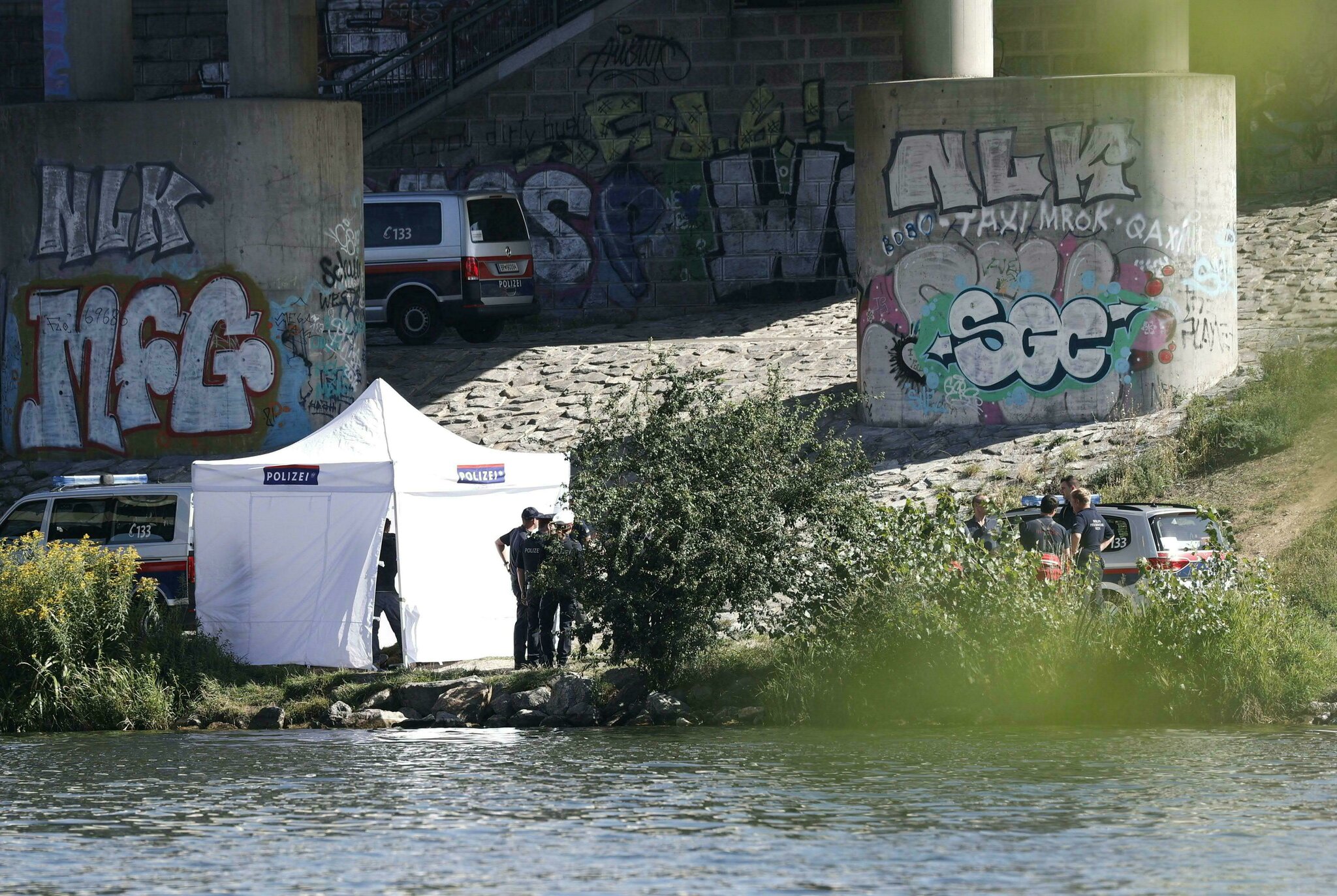 In Wien: Toter Mann in der Donau gefunden - Ertrinken bestätigt - Floridsdorf