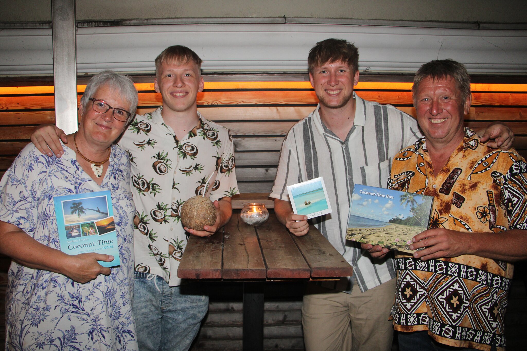 Coconut Time: Familie Greiter präsentiert den "Soundtrack" ihres Lebens ...