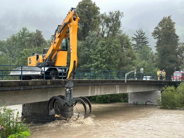 Ticker: Hochwasser in Tirol: Pegel zeigen leichte Entspannung, Kufstein ...
