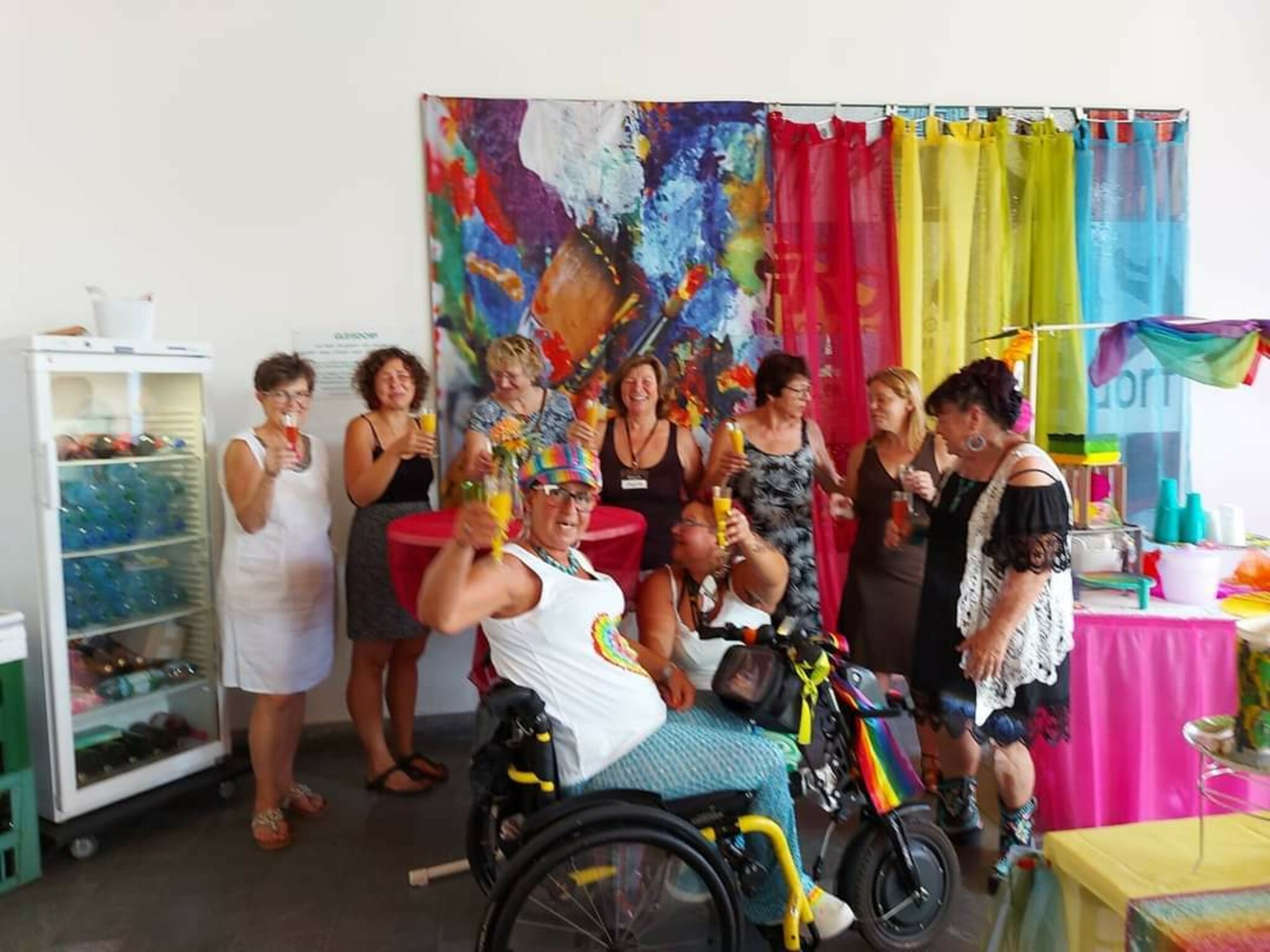 ForumKloster: Bildergalerie zur Ausstellung der "8 Kreativen Pinsel" - Weiz