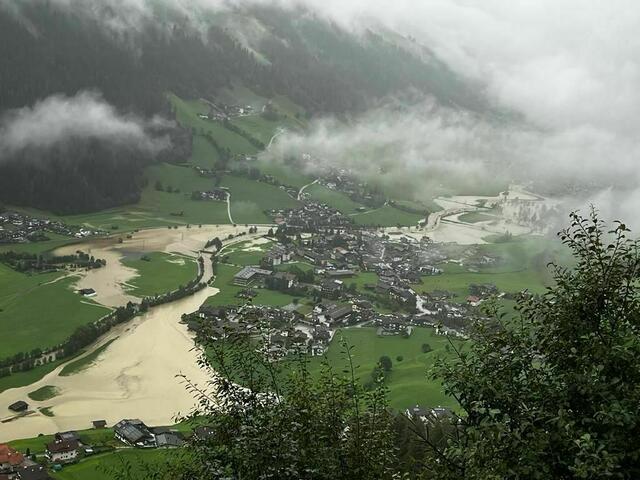 Ticker: Hochwasser in Tirol: Pegel zeigen leichte Entspannung, Kufstein ...