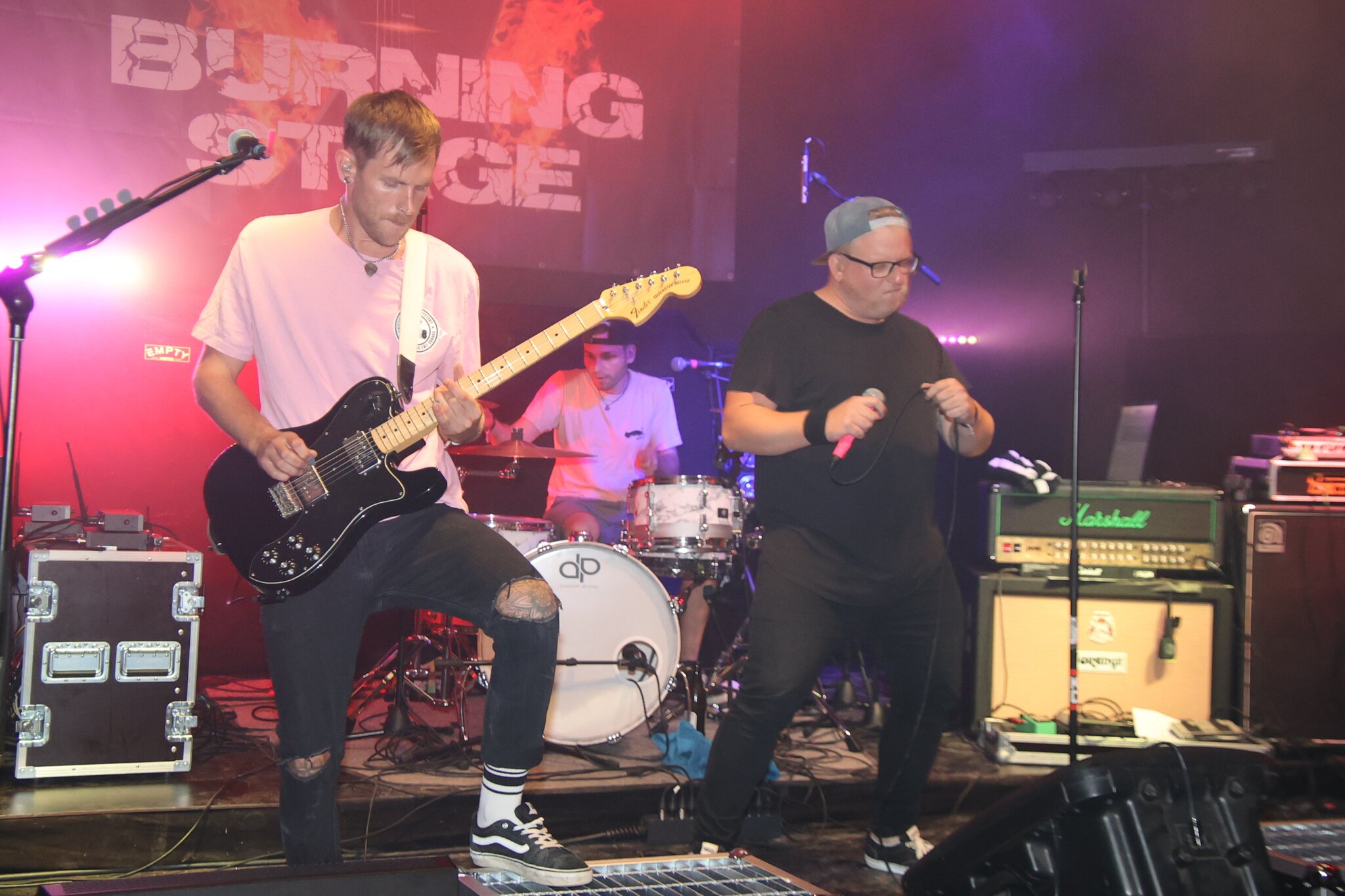 Burning Stage - Rock-Festival: Heimische Bands rockten Koppl - Flachgau