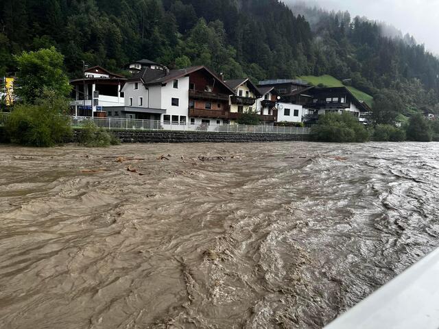 Ticker: Hochwasser in Tirol: Pegel zeigen leichte Entspannung, Kufstein ...
