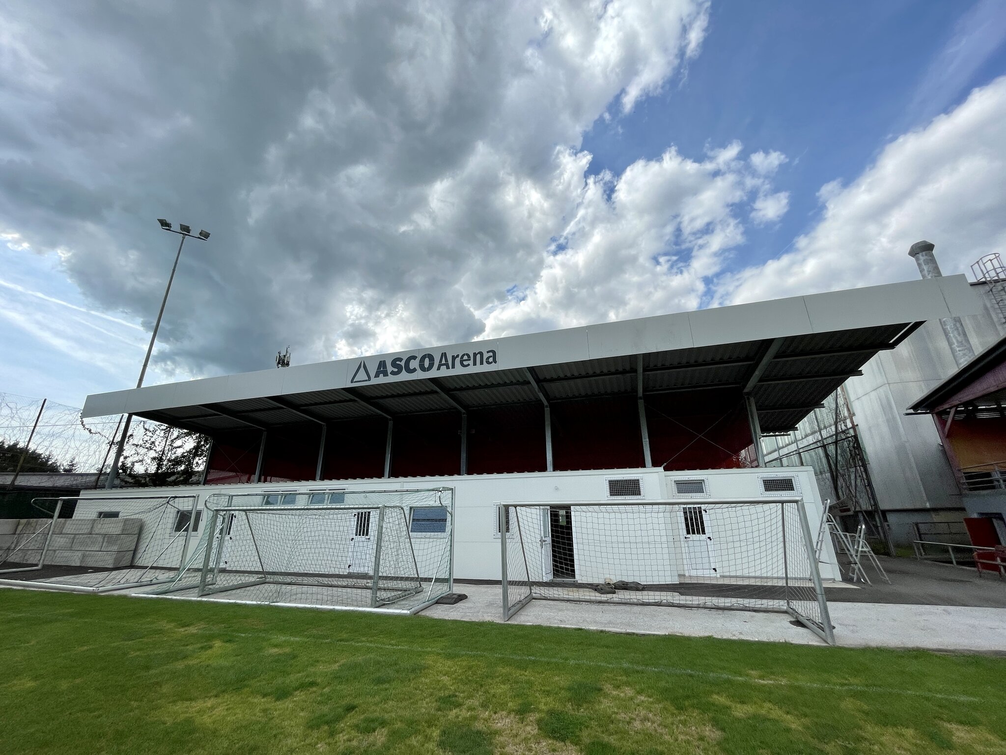 Wolfsberg: Neue Freiluft-Sporthalle des ATSV kurz vor Eröffnung - Lavanttal