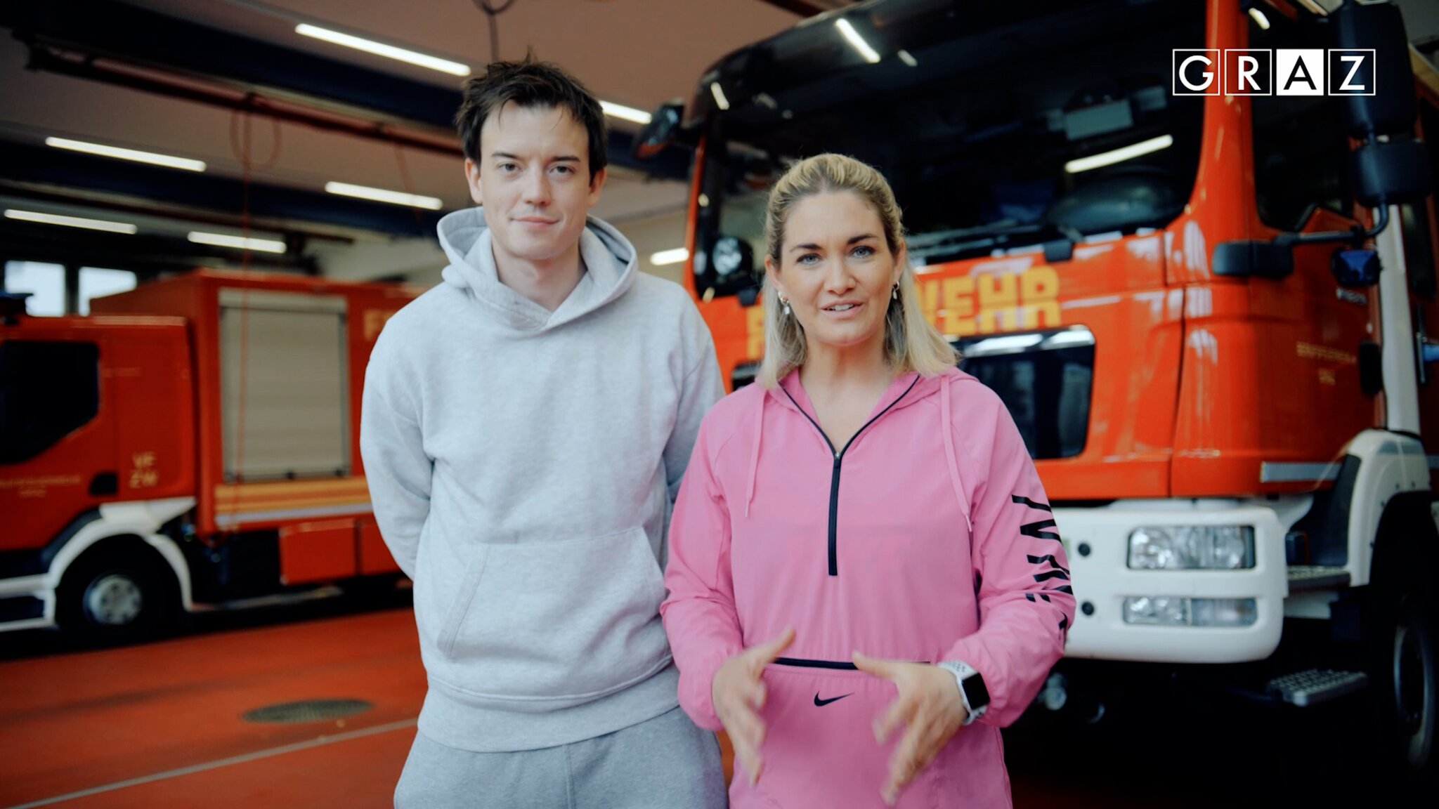 Frauen vor!: Übung macht die Feuerwehrfrau und den Feuerwehrmann - Graz