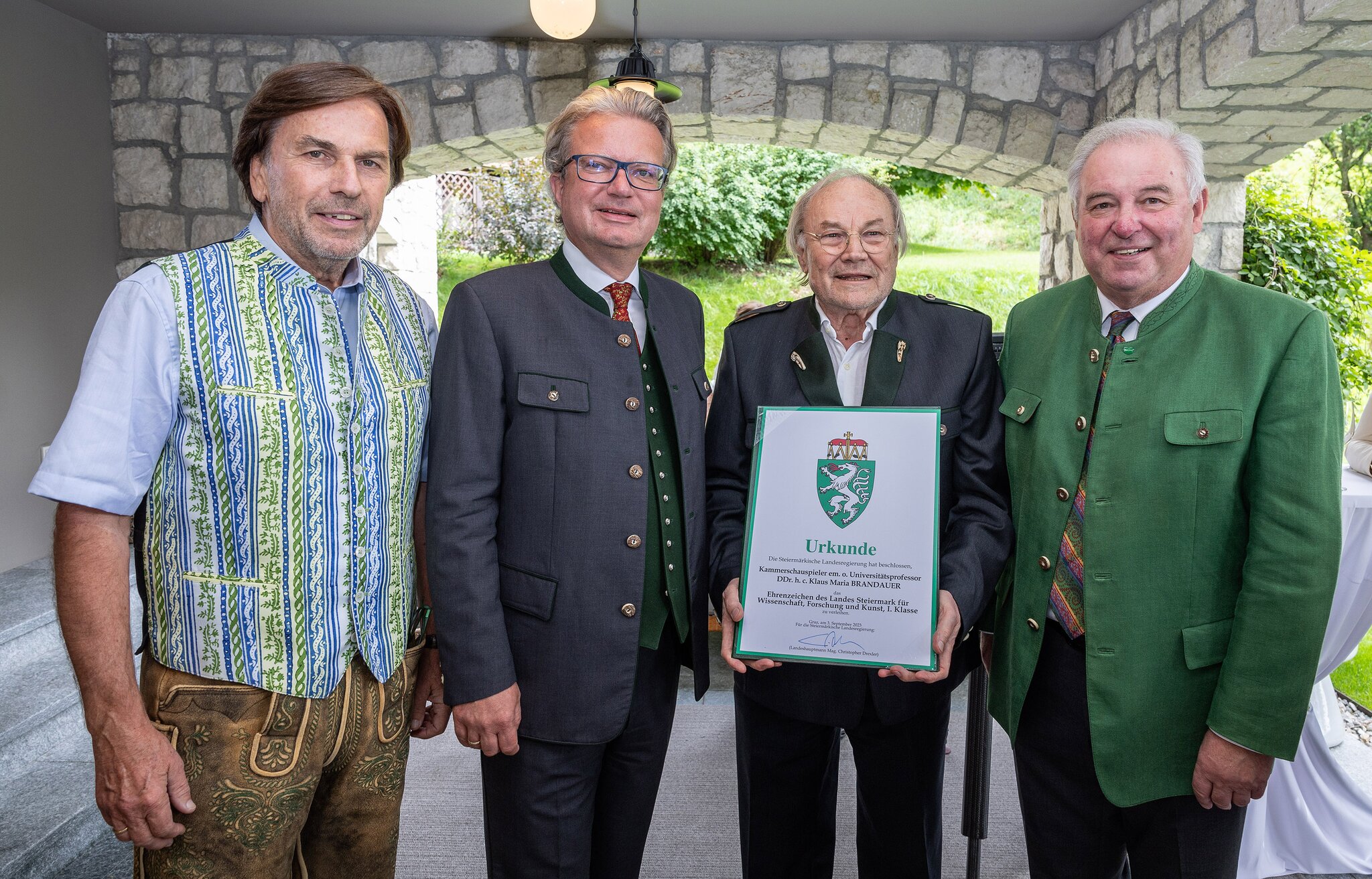 Steiermark: Die neue Auszeichnung geht gleich an eine echte Legende ...