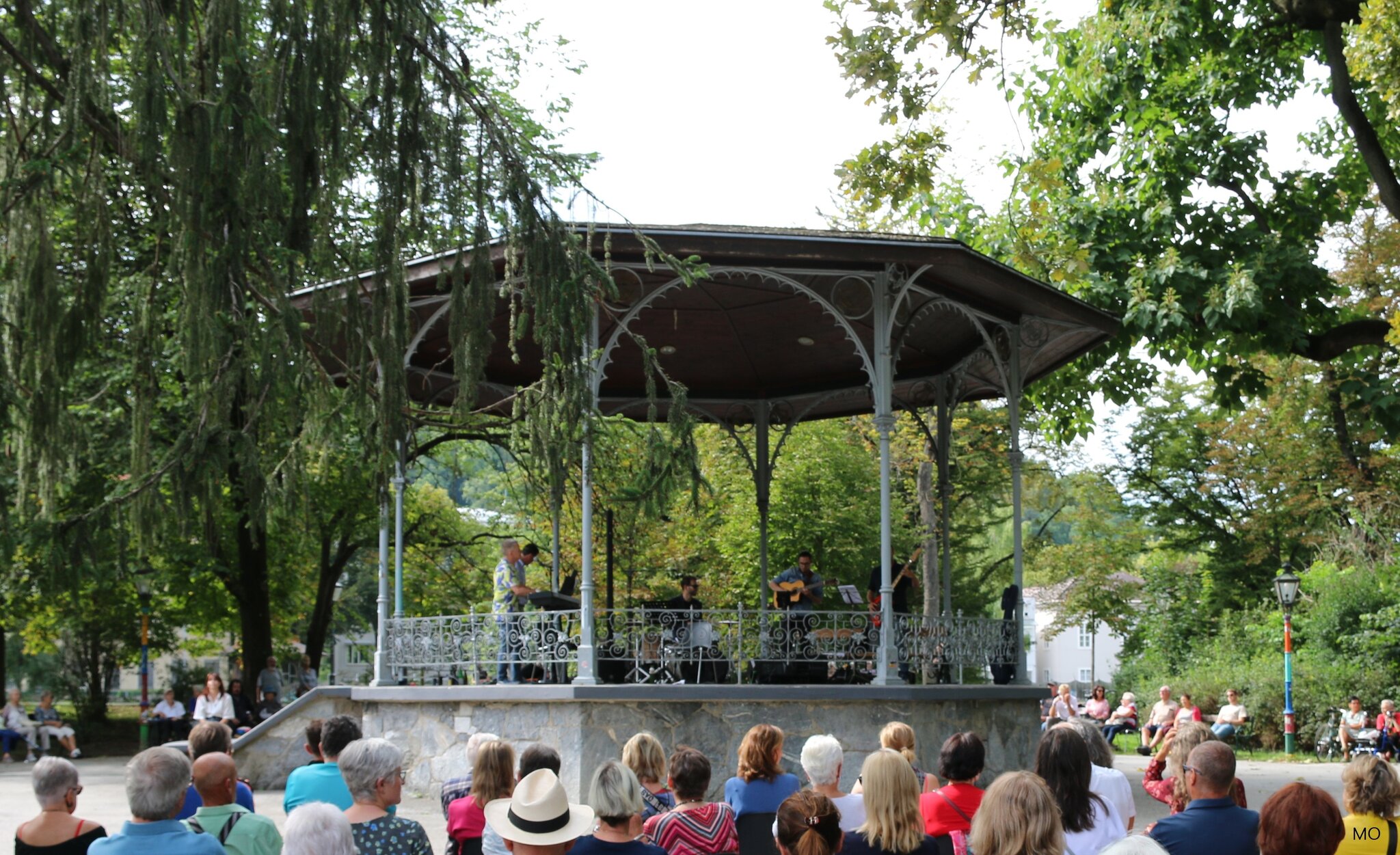 PROMENADENKONZERTE 2023 beim Musikpavillon im Grazer Stadtpark. - Graz