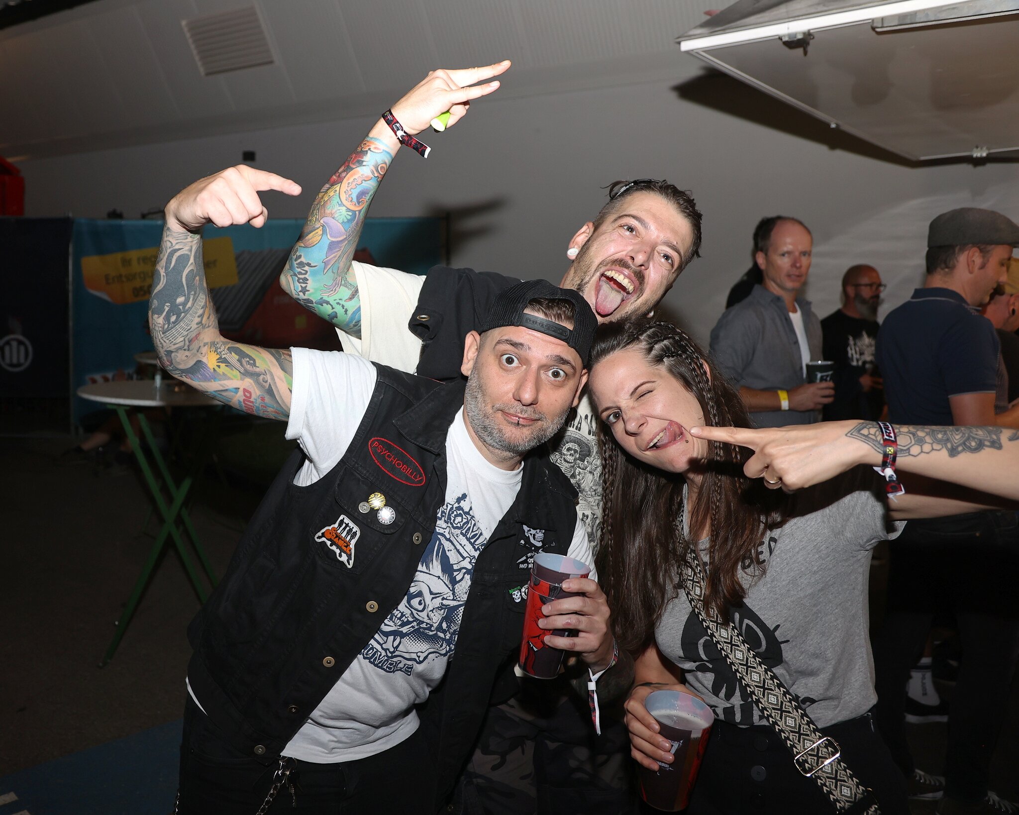 Tattoo- und Punk-Rock-Fans feierten am Spitzberg