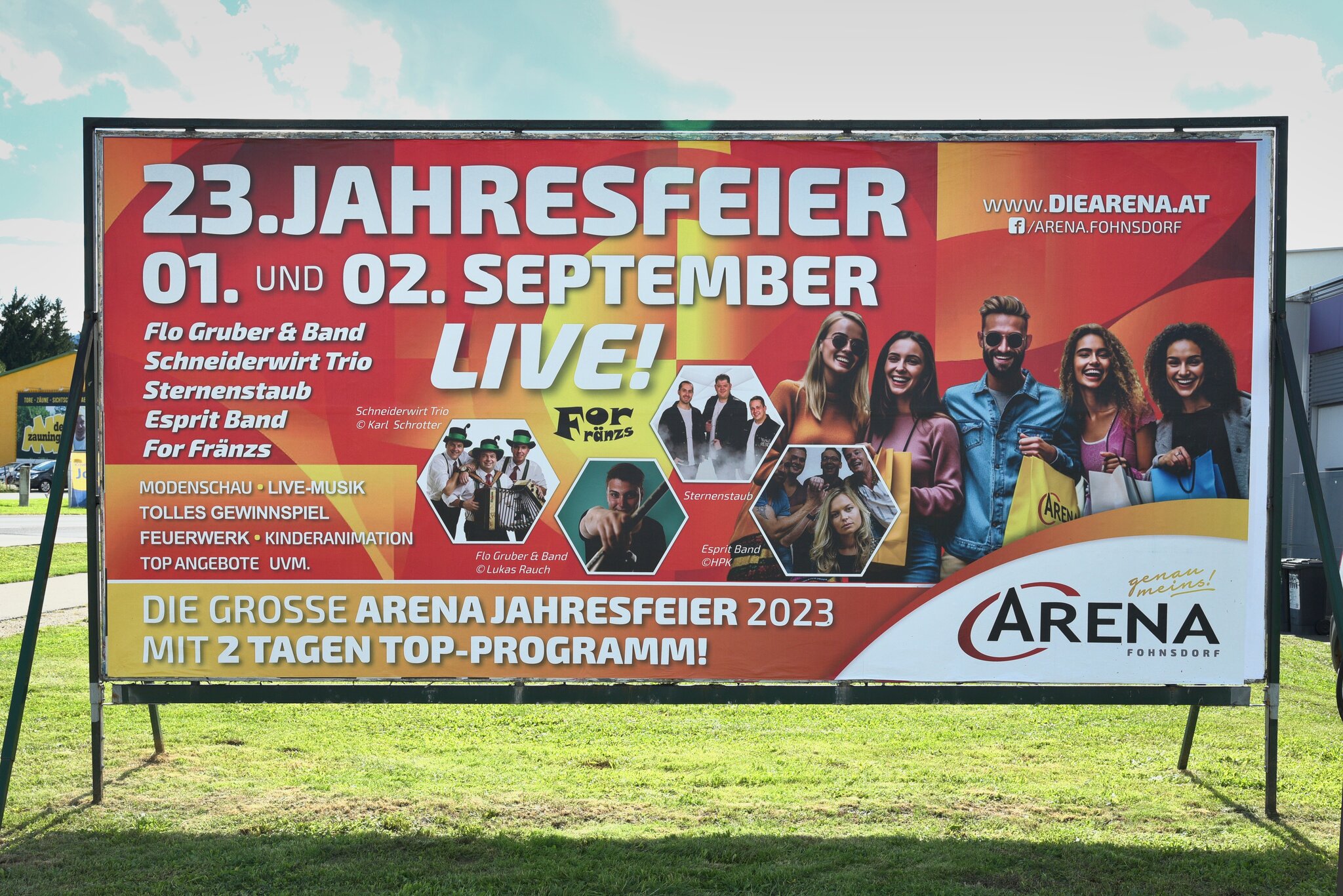 Tolle Jahresfeier in Fohnsdorf: 23 Jahre Einkaufszentrum Arena ...
