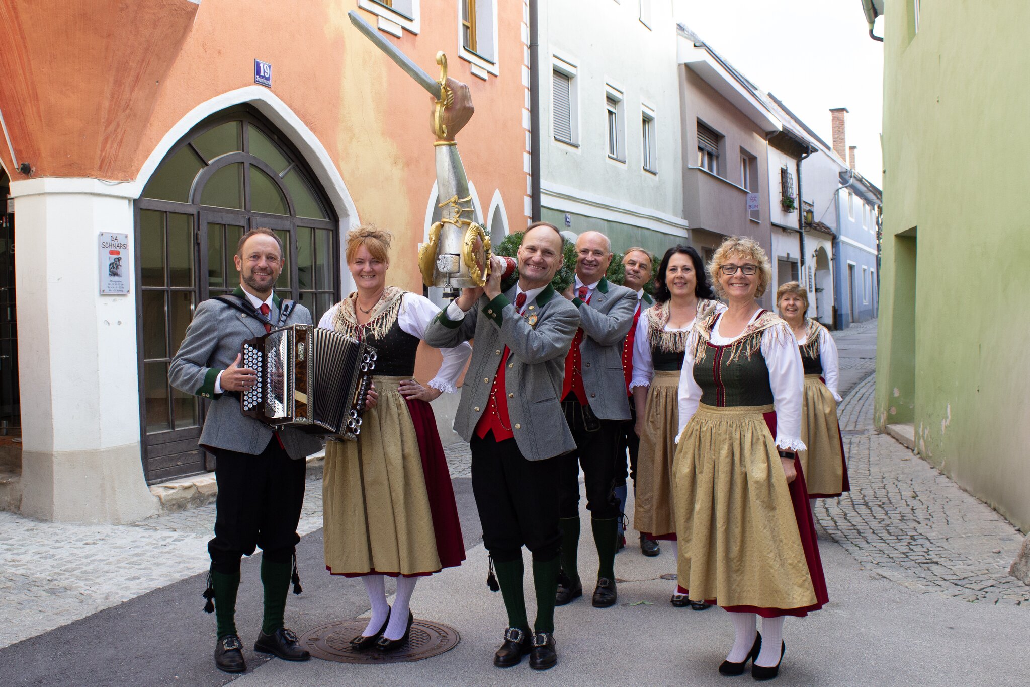 Wir „freyn“ uns auf die Wies´n: Aufstellung der Marktfreyung am 16 ...