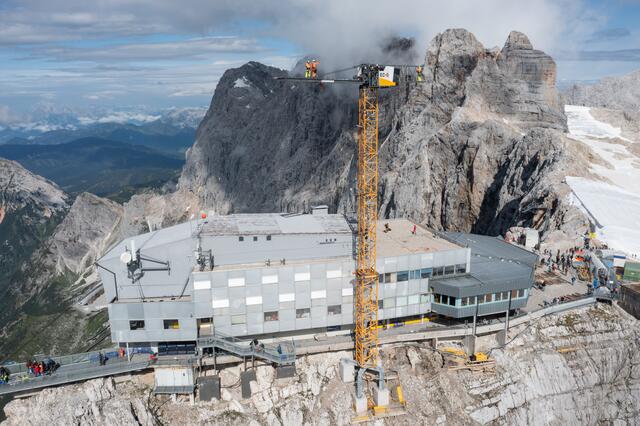 Am Dachstein: Baustart für Österreichs höchstgelegene Baustelle - Liezen