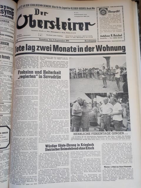 Zurückgeblättert: Das geschah vor 25 Jahren und vor 50 Jahren - Bruck ...