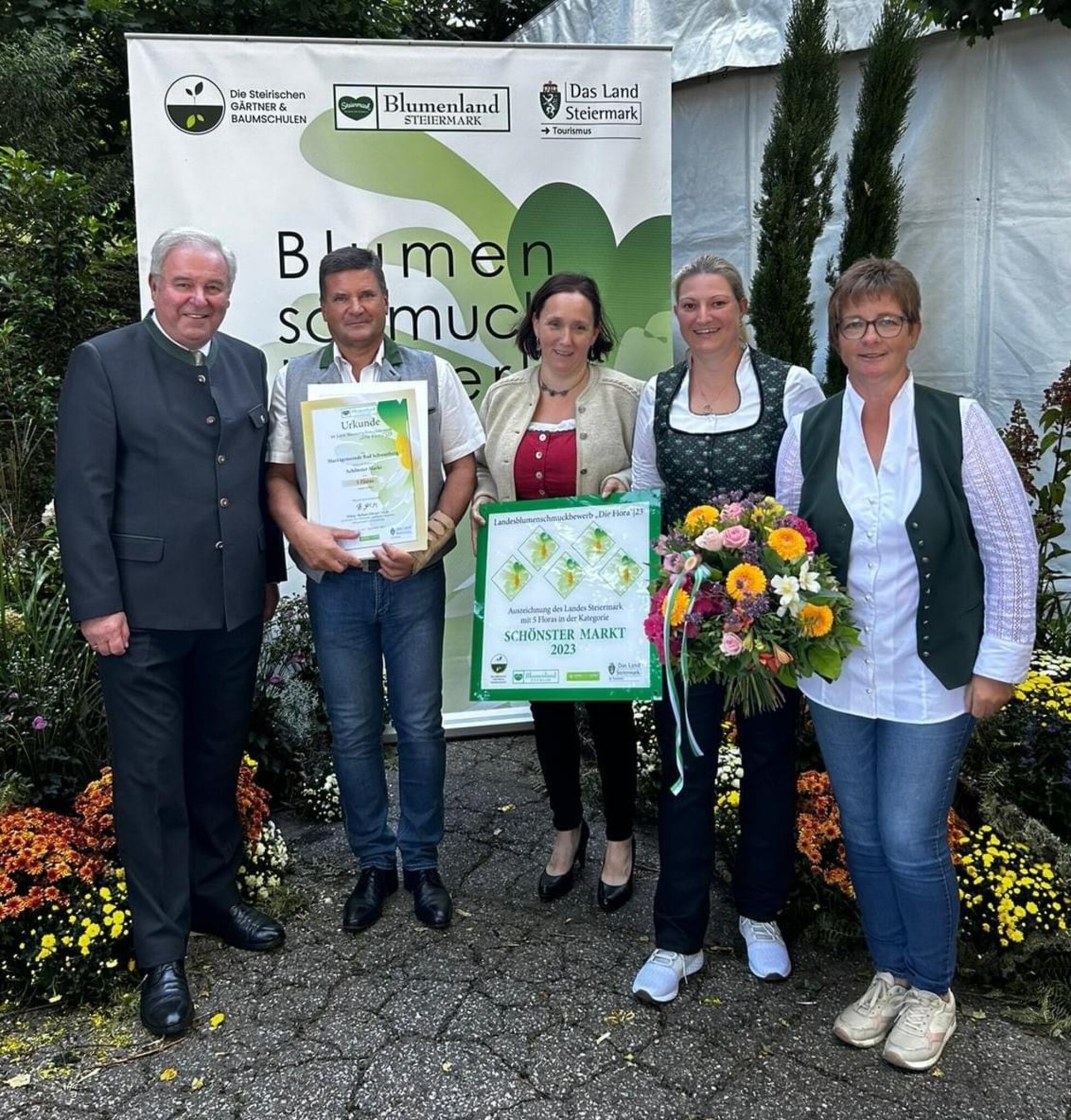 Landesschmuckbewerb Flora 2023: Blumenträchtigste Orte sind ...