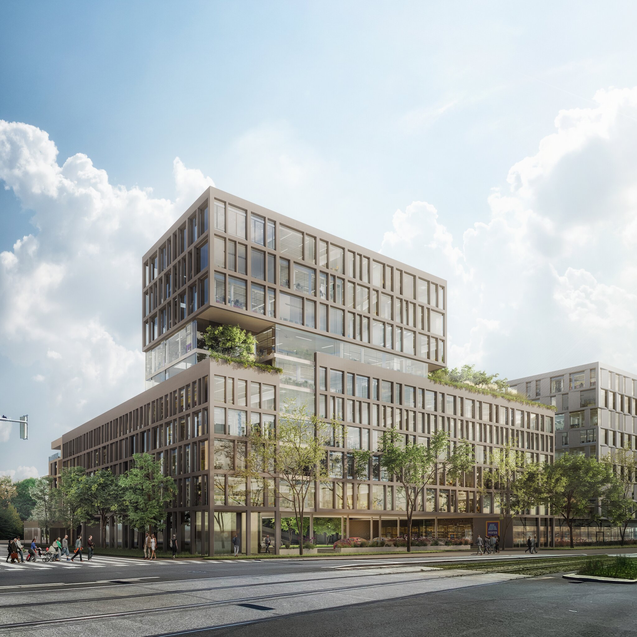 Conrad-von-Hötzendorf-Straße: Neues Bauprojekt "Graz Mitte" startet 2024 - Graz