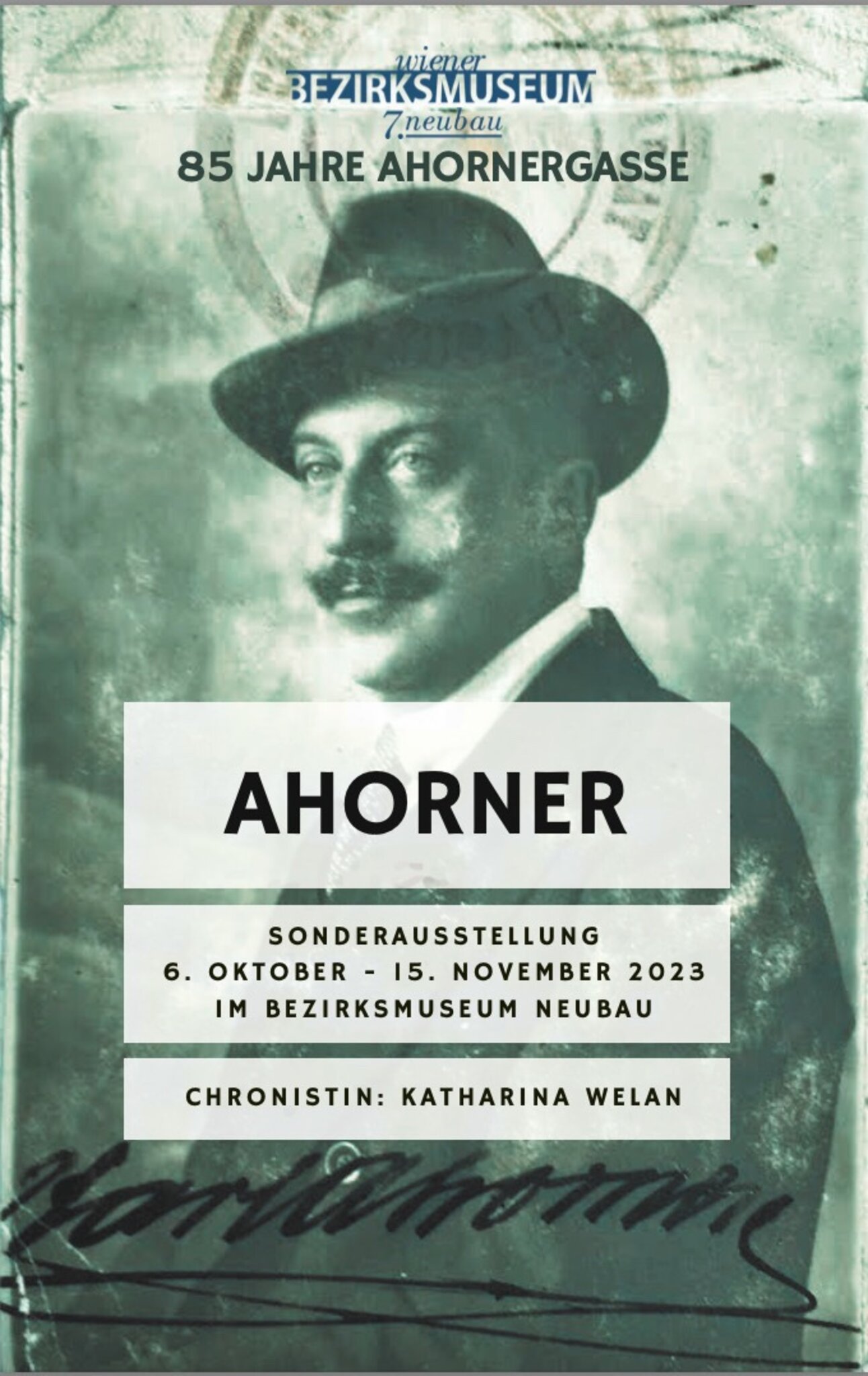 Von der Familienchronik zur Ausstellung: "85 Jahre Ahornergasse" - Neubau