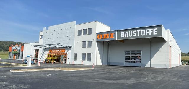 Eröffnung am 28. September: Neuer OBI Bau- und Heimwerkermarkt sperrt ...