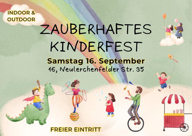Buntes Programm Eintritt frei!: Zauberhaftes Kinderfest vom Verein MUT ...