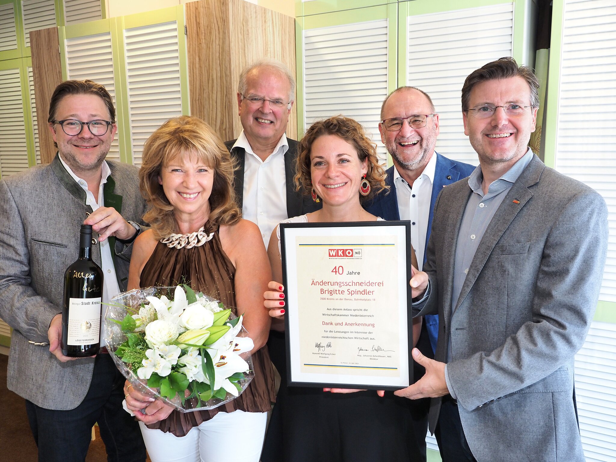 Brigitte Spindler: Seit 40 Jahren erfolgreich mit Nadel und Zwirn - Krems