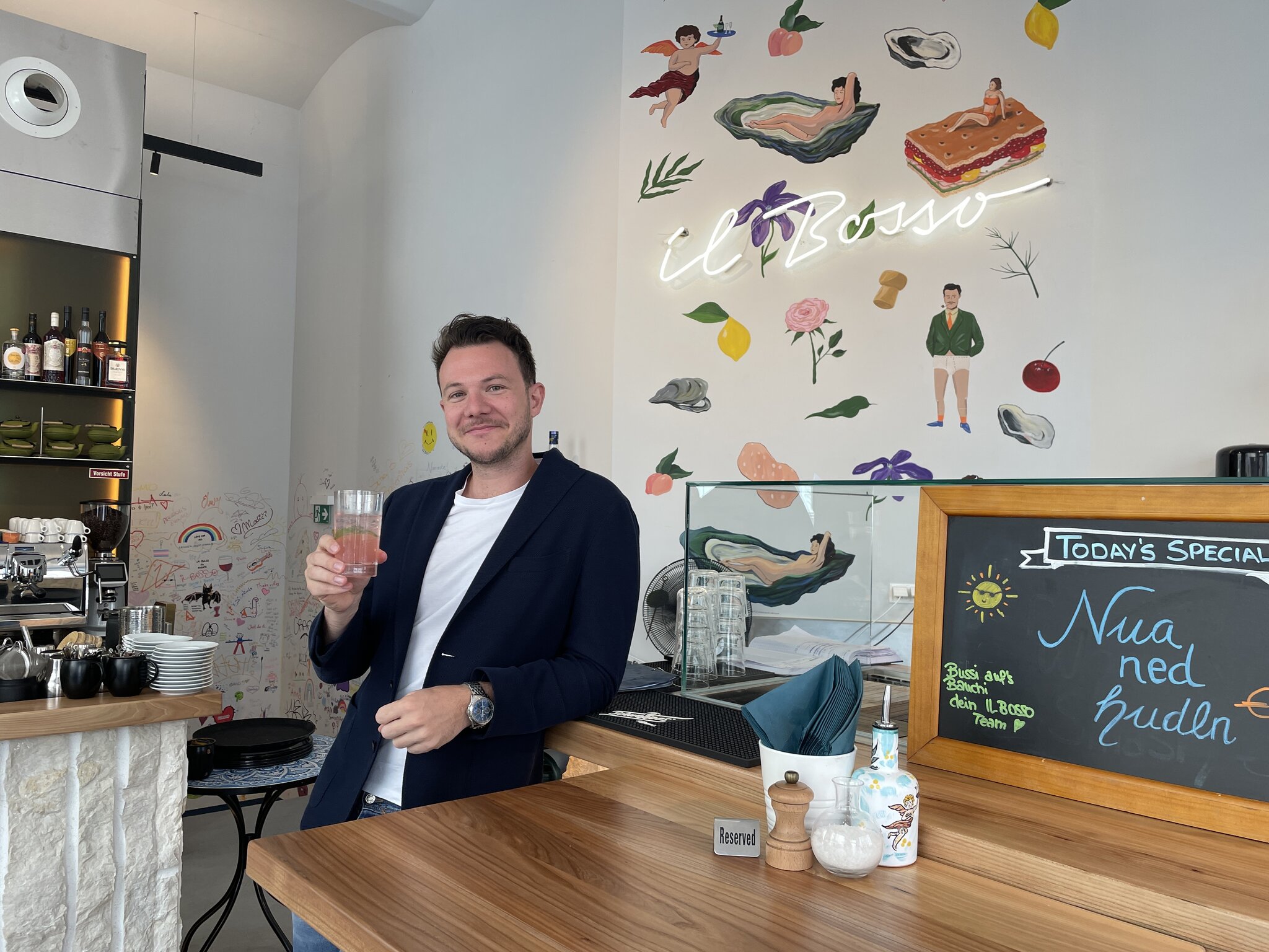 Wollzeile 29: Italienisches, hippes Flair in der Tagesbar "Il Bosso ...