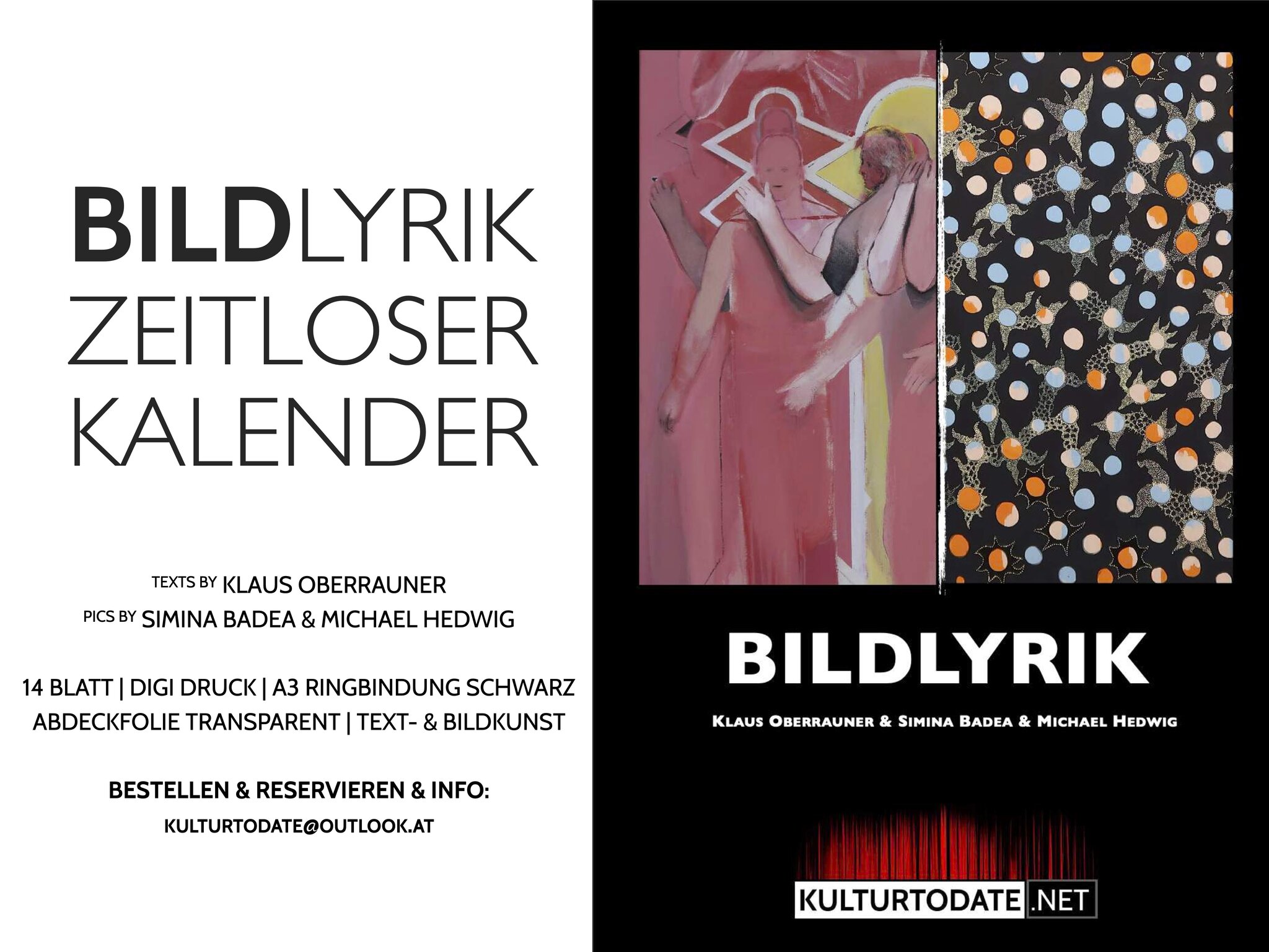 Klaus Oberrauner & Simina Badea & Michael Hedwig: ZEITLOSER BILDLYRIK ...