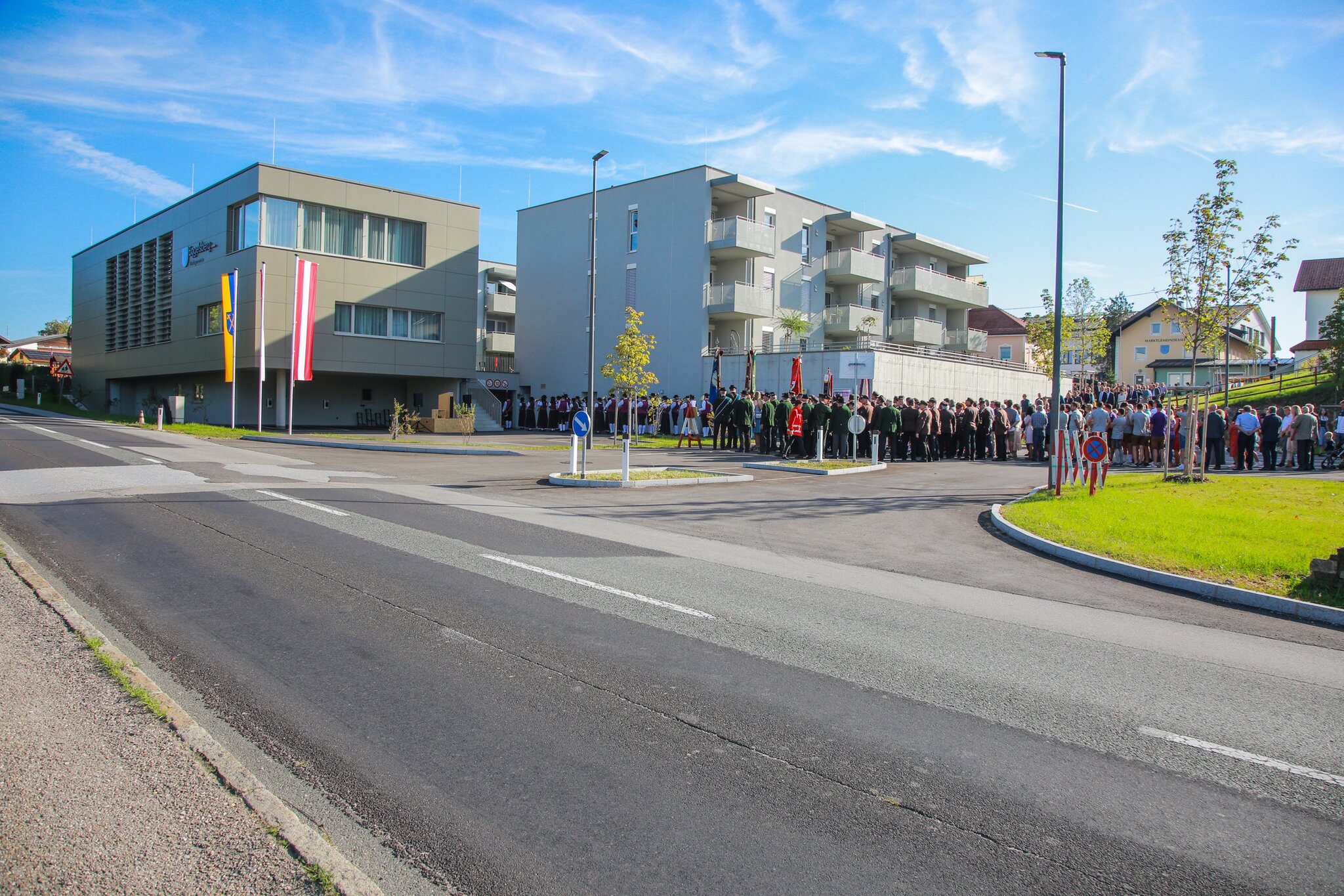 Gemeindehaus und Wohnungen: Gemeindeamt Eggelsberg feierlich eröffnet ...