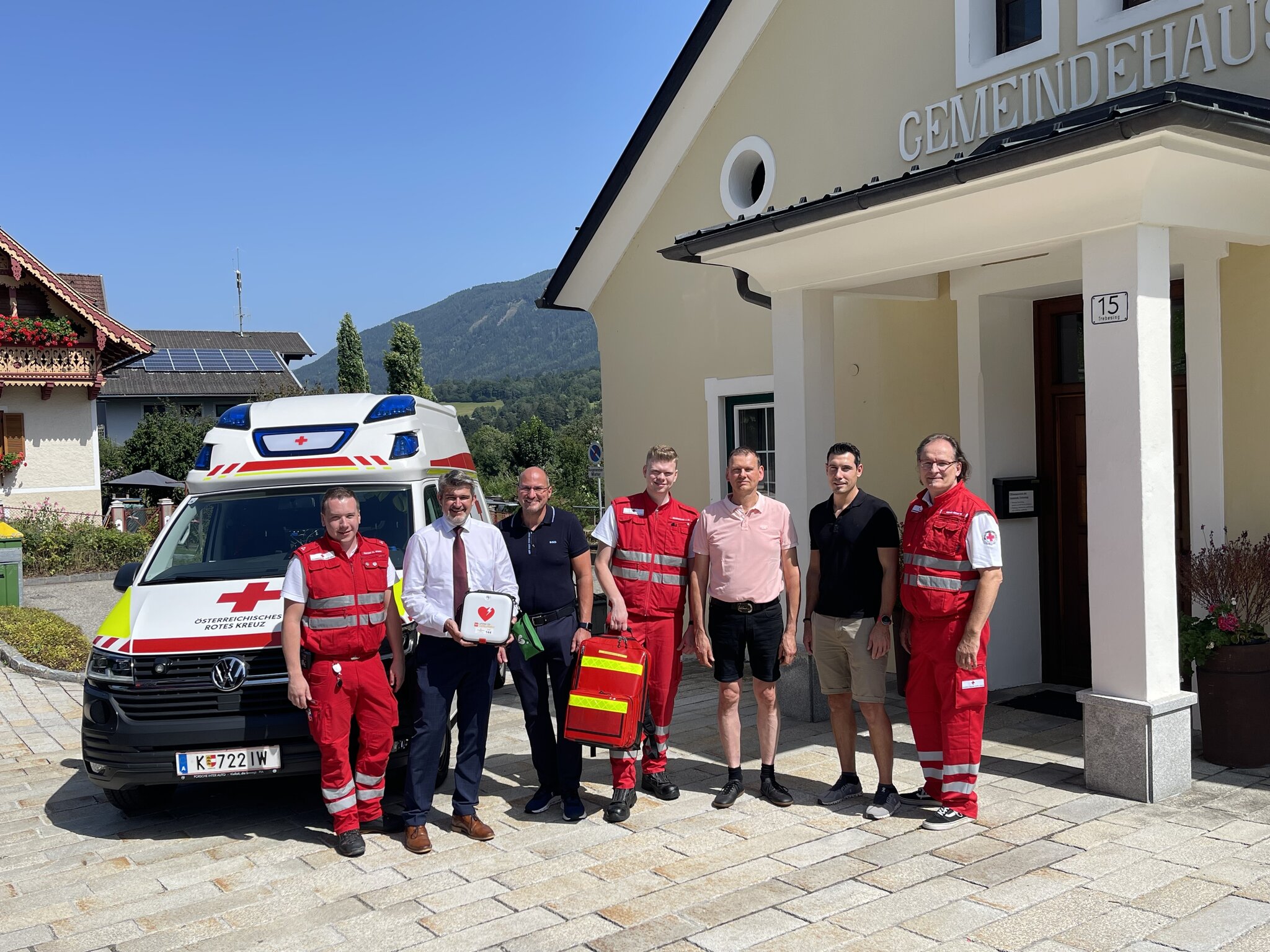 Rotes Kreuz Spittal: Neuer First Responder in Trebesing - Spittal