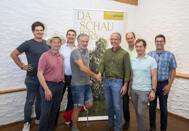 Wechsel: Weinstraße Kamptal hat neuen Vorstand - Krems