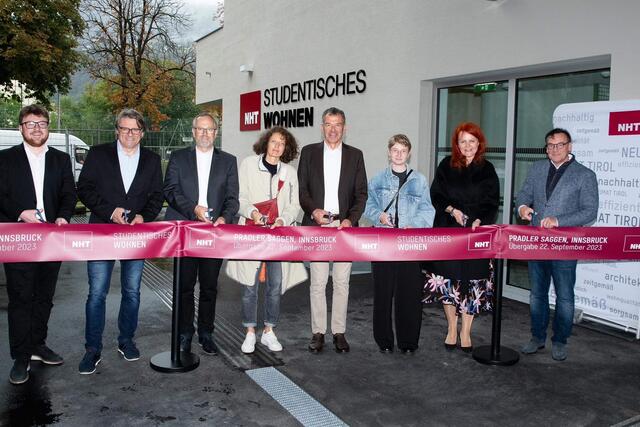 Studentischer Wohnturm übergeben: Im Pradler Saggen leben jetzt 98 ...