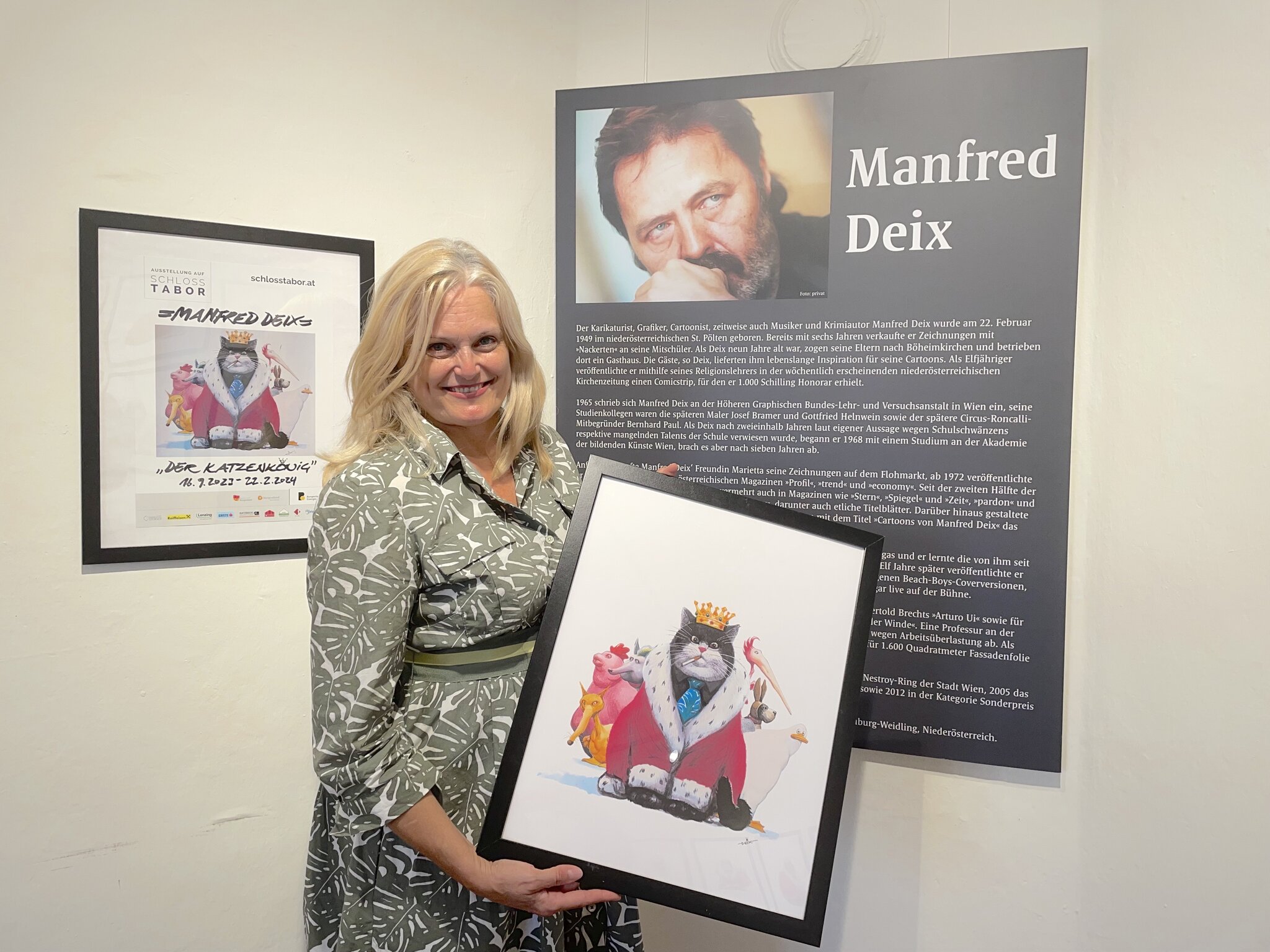Ausstellung Manfred Deix: Werke des Königs der Karikatur auf Schloss ...