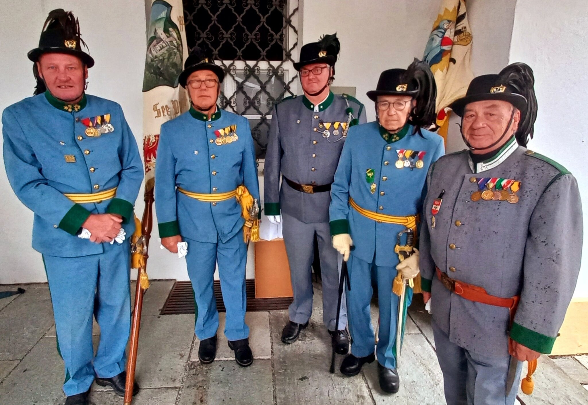 Festakt: Kaiserjäger bei 750-Jahr-Feier im Stift Stams - Reutte