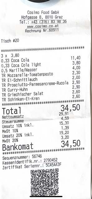 Business-Lunch: "S'Finks"-Chef Herbert Traumüller "ist das Geschäft" - Graz