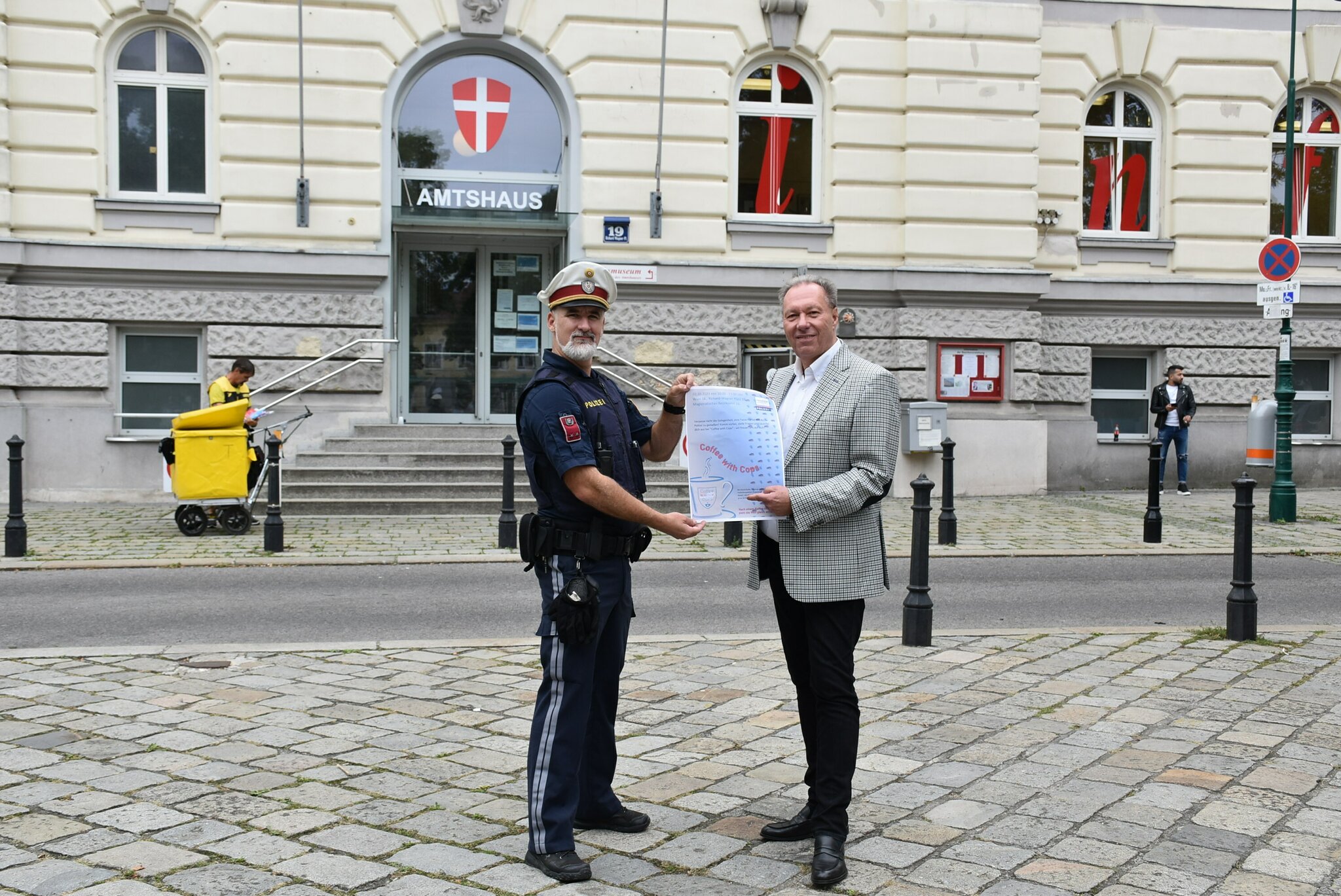 "Coffee with Cops": Ein Plauscherl mit der Polizei im Amtshaus ...