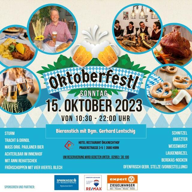 Horn: Öhlknechthof: 1. Oktoberfest - Horn