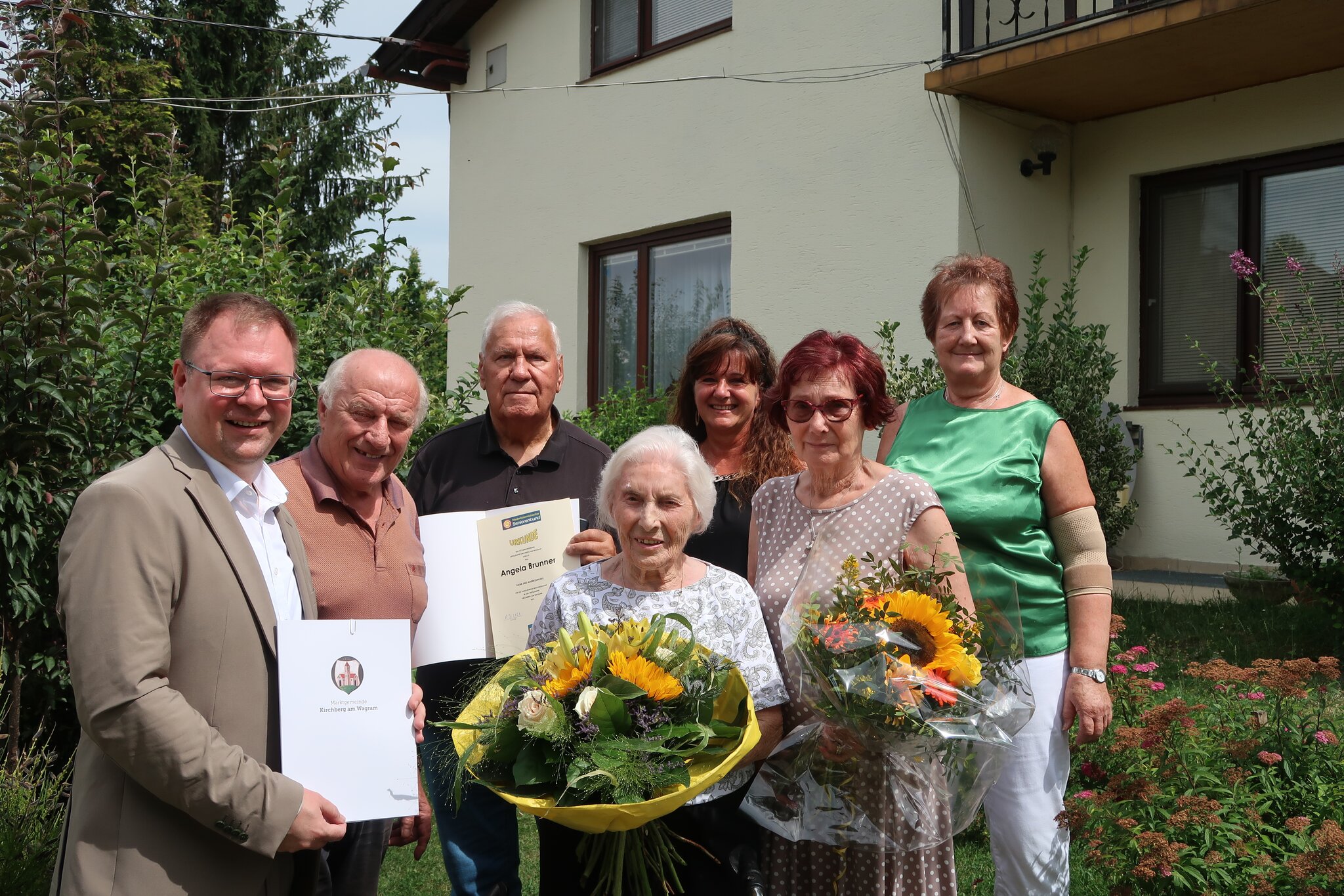 100 Jahre: Angela Brunner feiert ihren 100. Geburtstag - Tulln