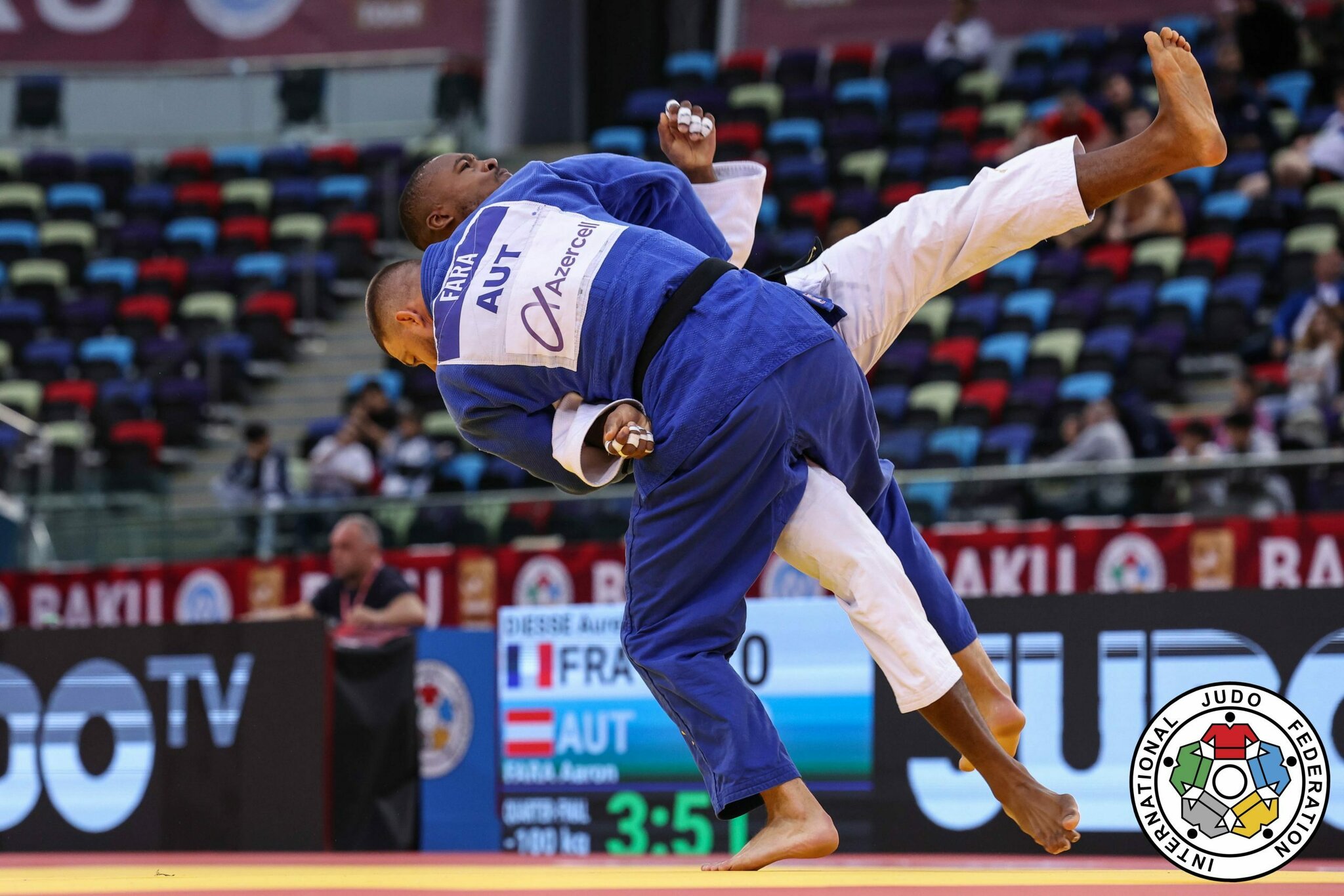 Judo Wimpassing: Rang 7 für Aaron Fara bei Grand Slam in Baku - Neunkirchen