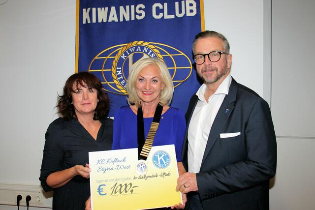 Kiwanis Club Styria West: Petra Waldegger ist die neue Präsidentin - Voitsberg