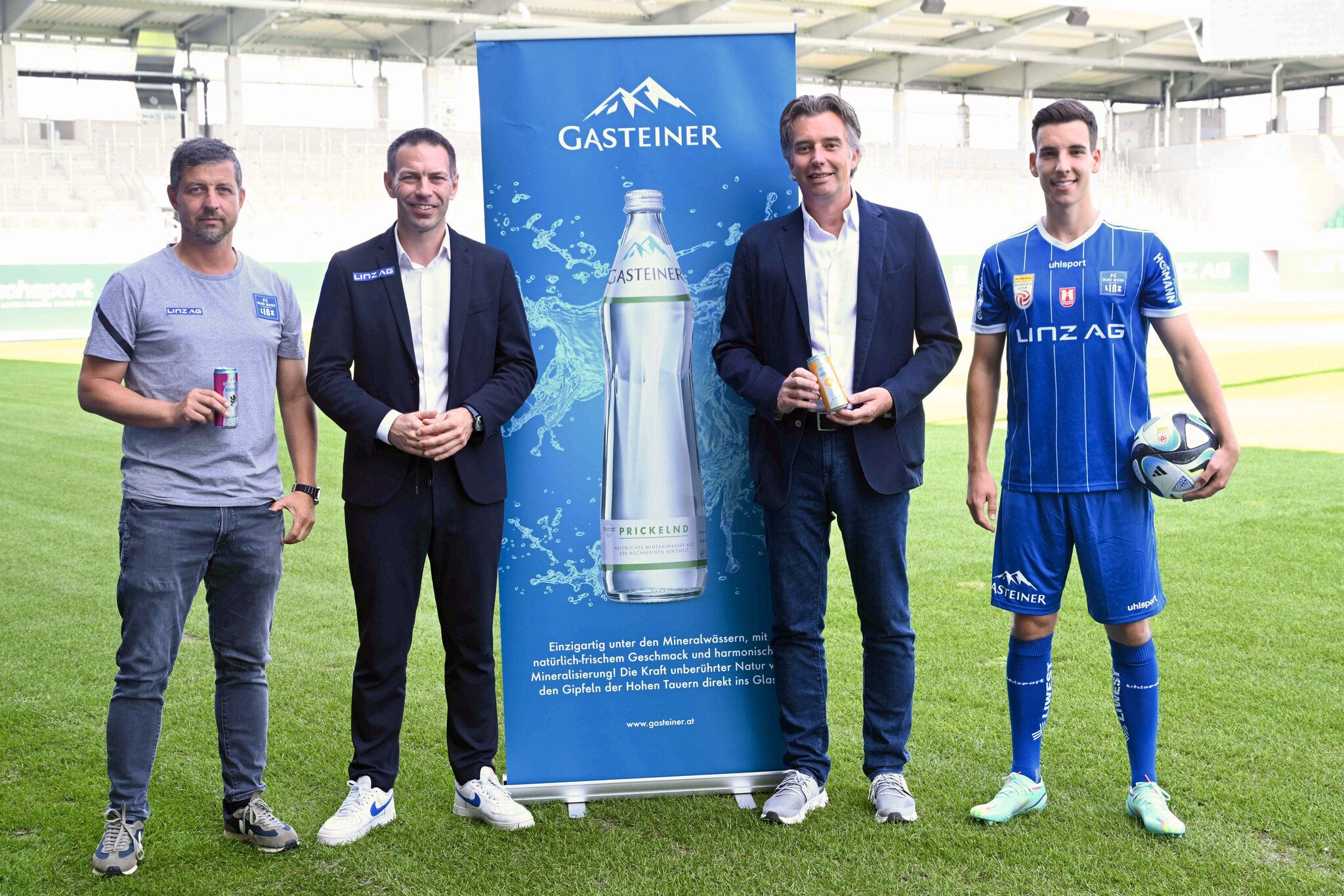 FC Blau-Weiß Linz: Neuer Sponsor und Radltour zum Stadion - Linz