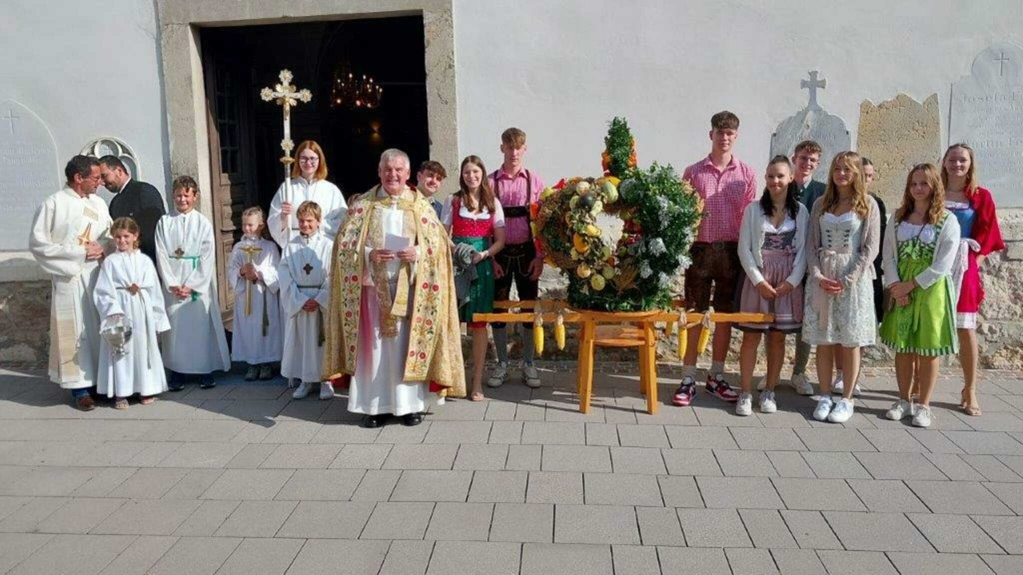 Herbstzeit ist Erntezeit: Allerheiligen bei Wildon feiert Erntedank ...