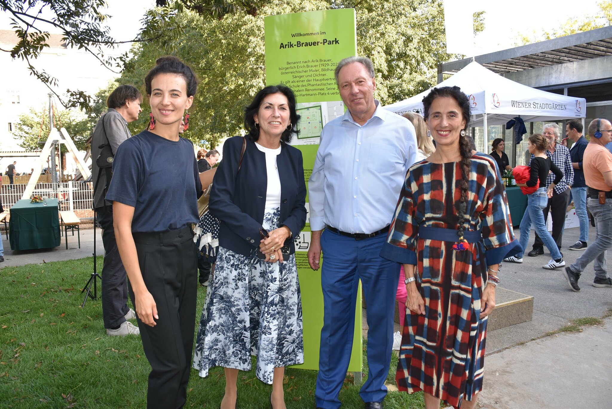Ottakring: Park nach Holocaust-Überlebenden Arik Brauer benannt - Ottakring