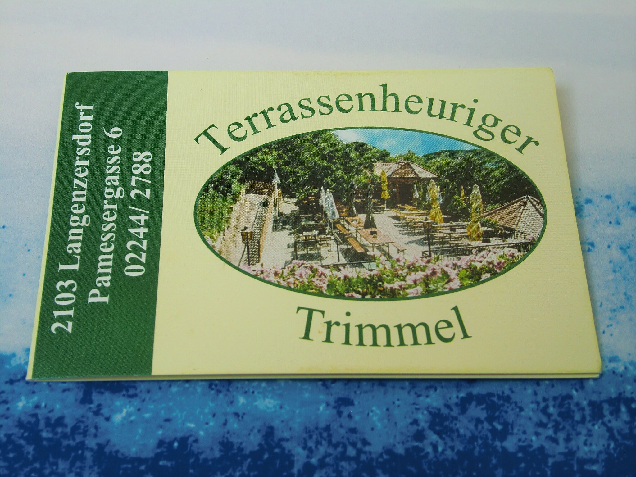 Heuriger Trimmel wird zur Galerie!: Vernissage der Superlative beim ...