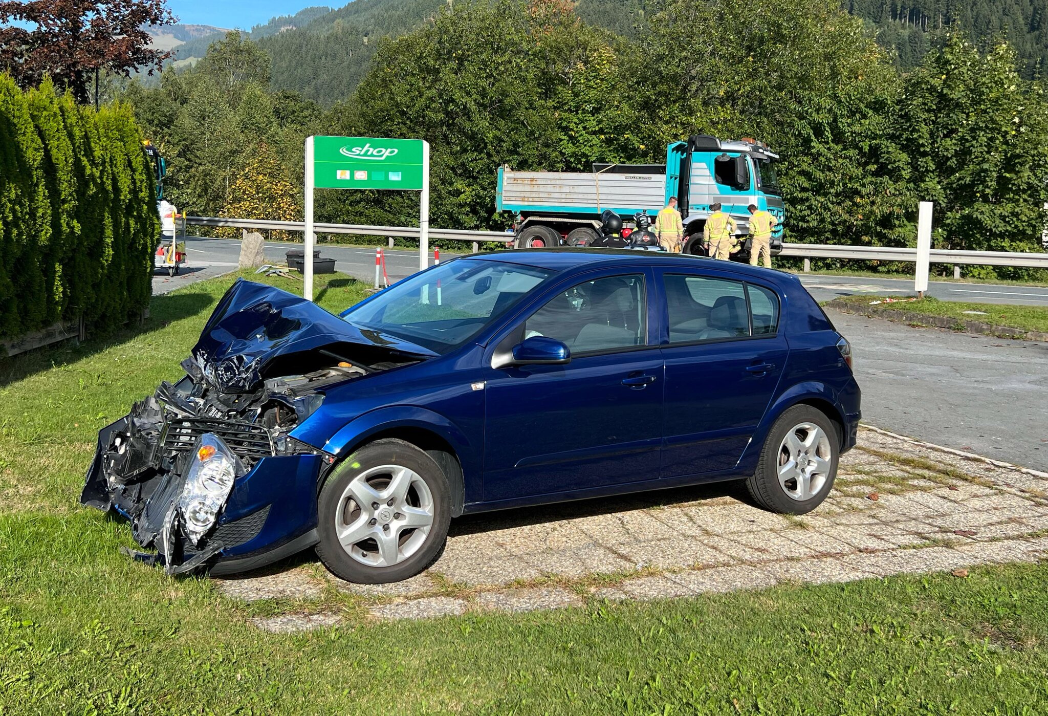 Jochberg: 81-Jährige bei Unfall auf B161 leicht verletzt - Kitzbühel