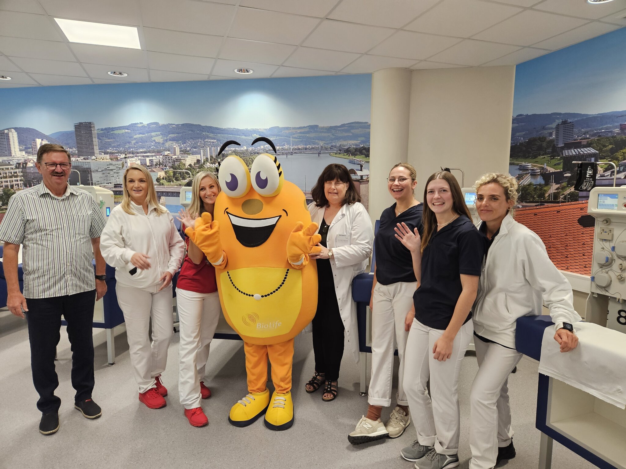 Biolife/Takeda: Eröffnung von neuem Plasmaspendezentrum in Linz-Dornach - Linz